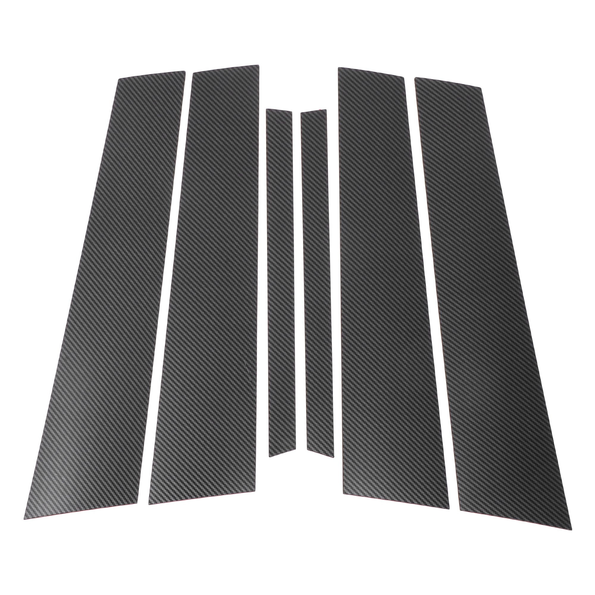 6 Pcs Front Rear Left Right Car Door Pillar Window Trim for Mercedes ...