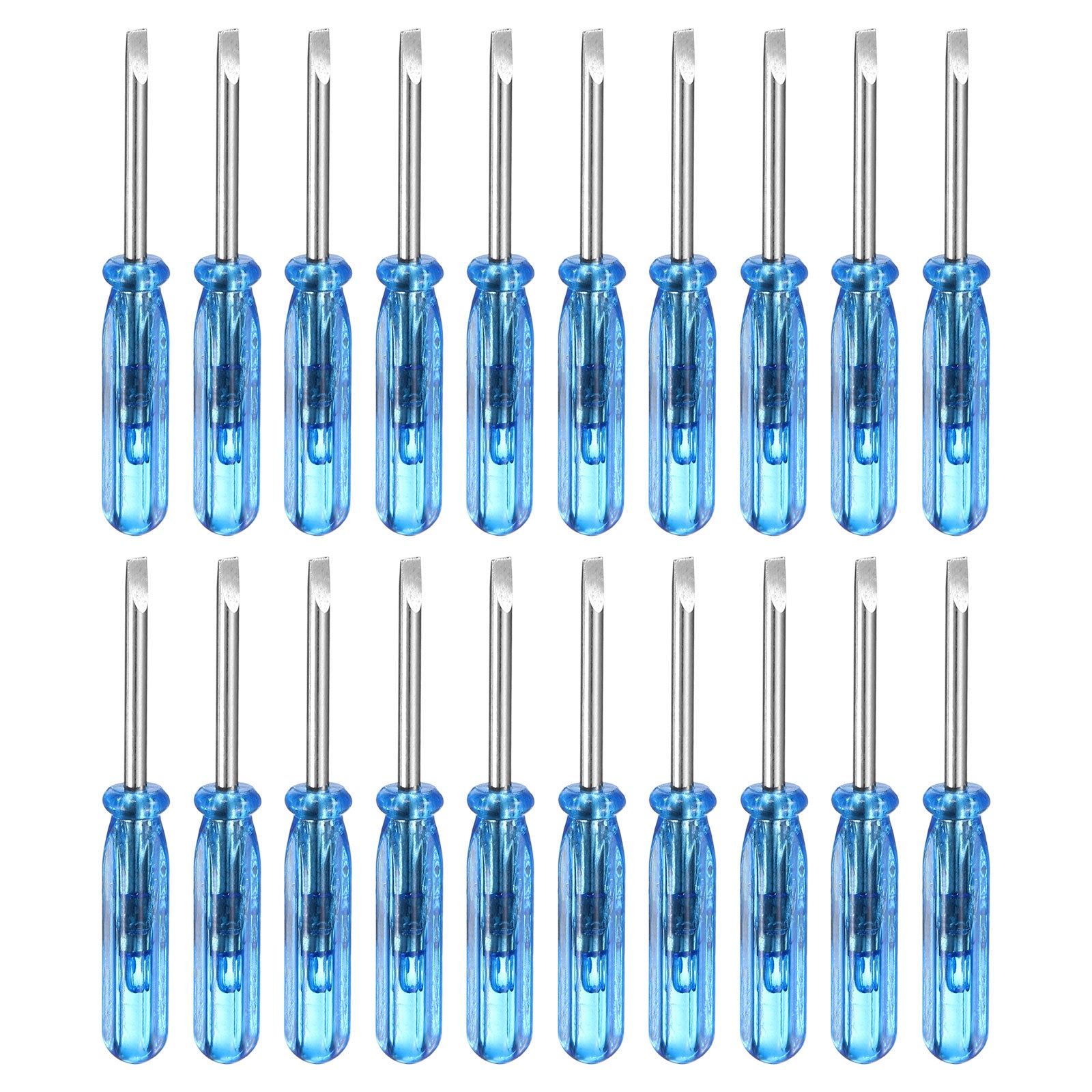 20pcs SL2.0 Mini Flat Head Screwdriver 1.77" Length Screwdrivers 1 ...