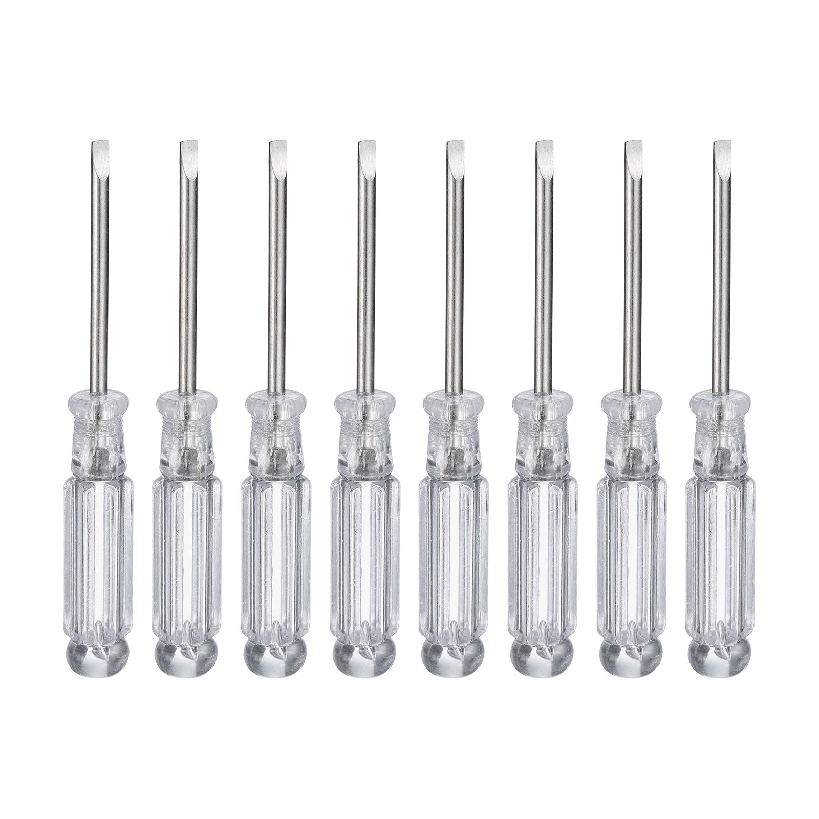 8pcs SL3.0 Mini Flat Head Screwdriver 3.62" Screwdrivers Carbon Steel ...