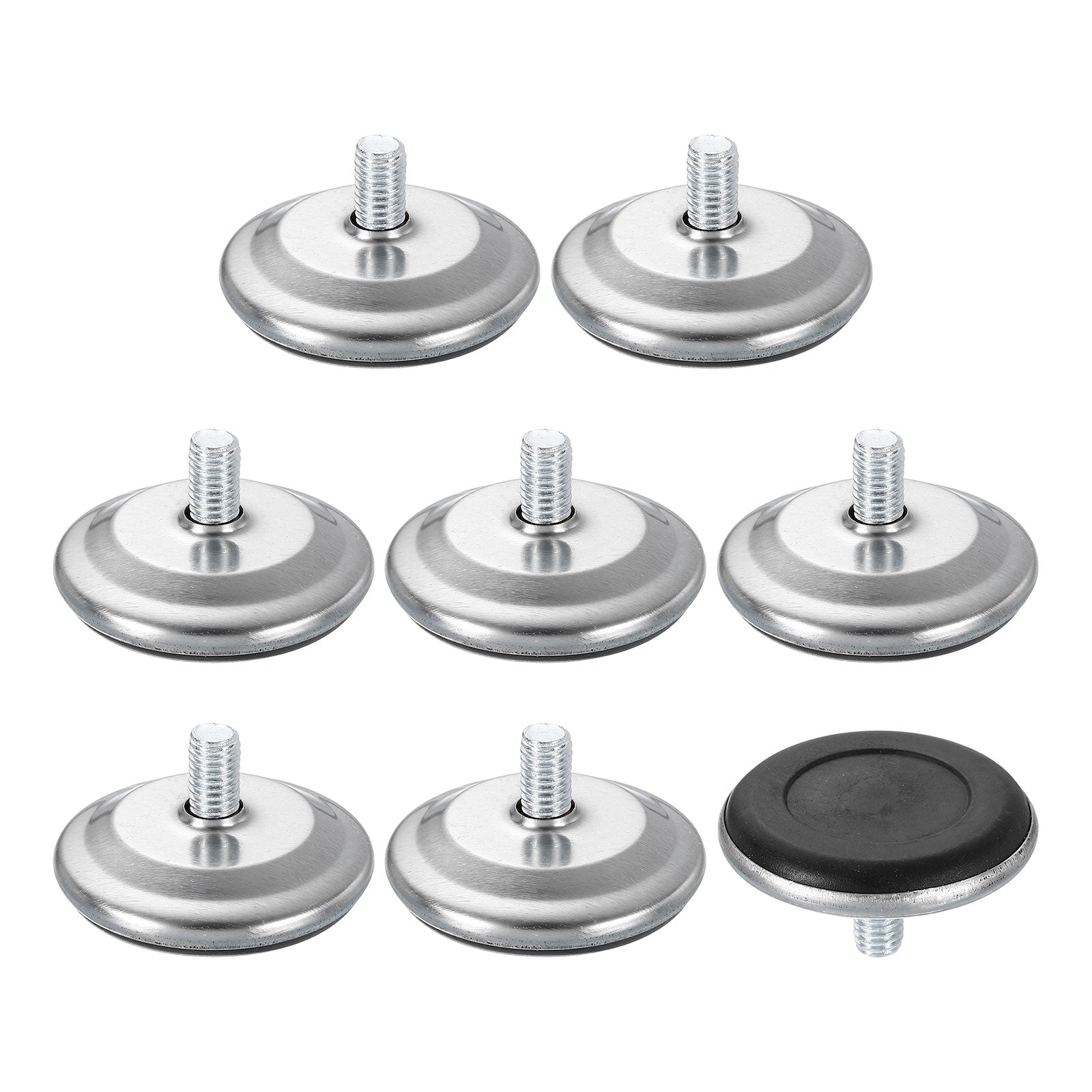 Uxcell 8Pcs M8 Thread Furniture Feet Levelers, 47x15 Adjustable ...