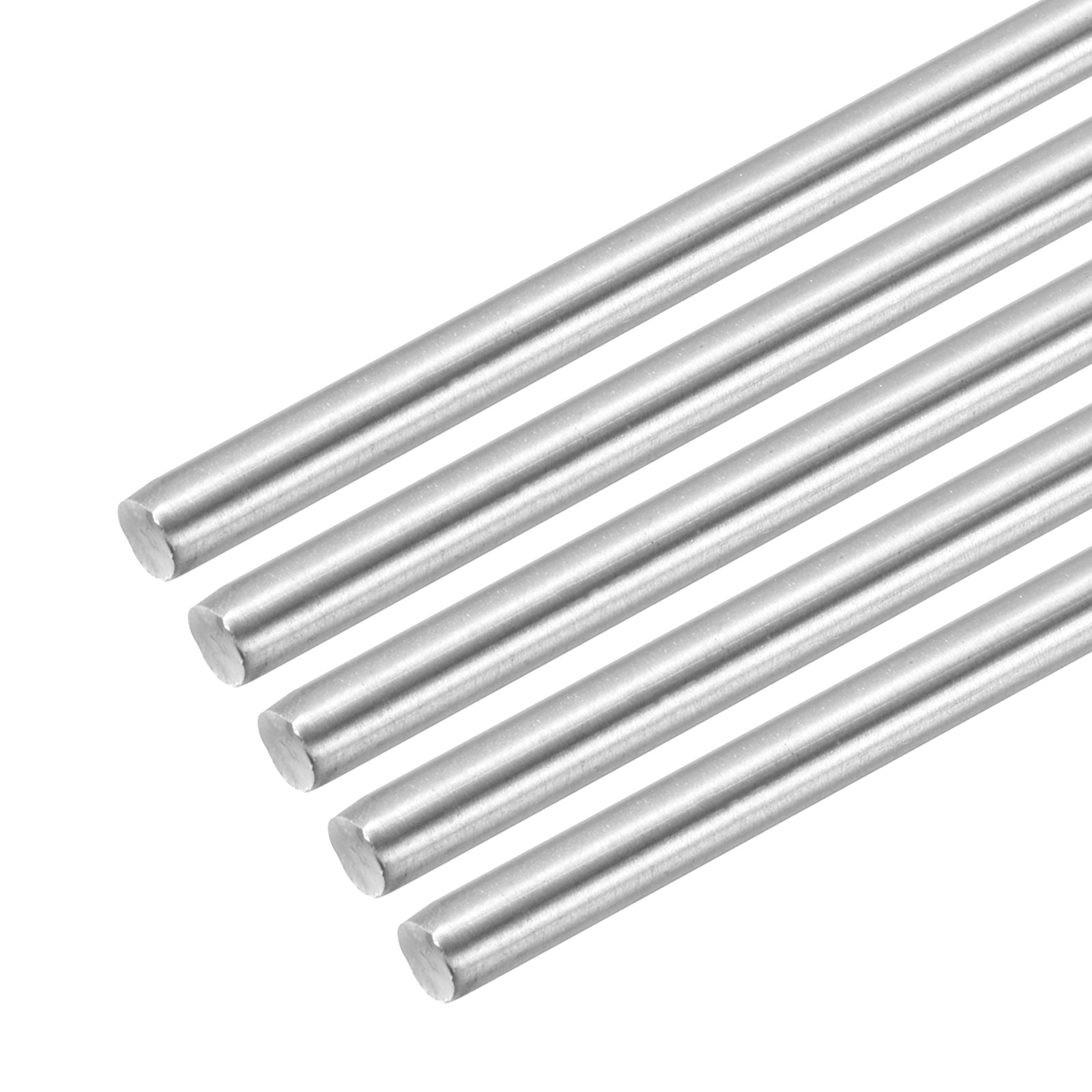 304 Stainless Steel Round Rods, 6.35mm x 152mm Solid Shaft Rods for DIY ...