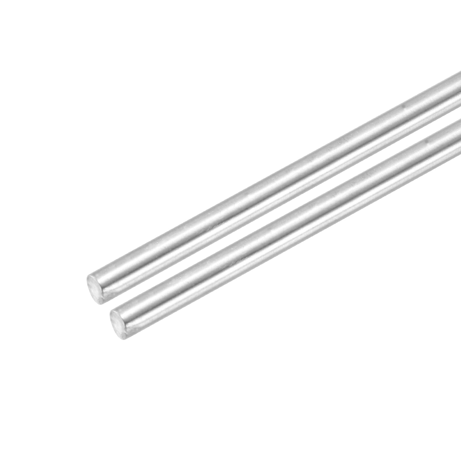 304 Stainless Steel Round Rods, 9.5mm x 356mm Solid Shaft Rods, Pack of ...