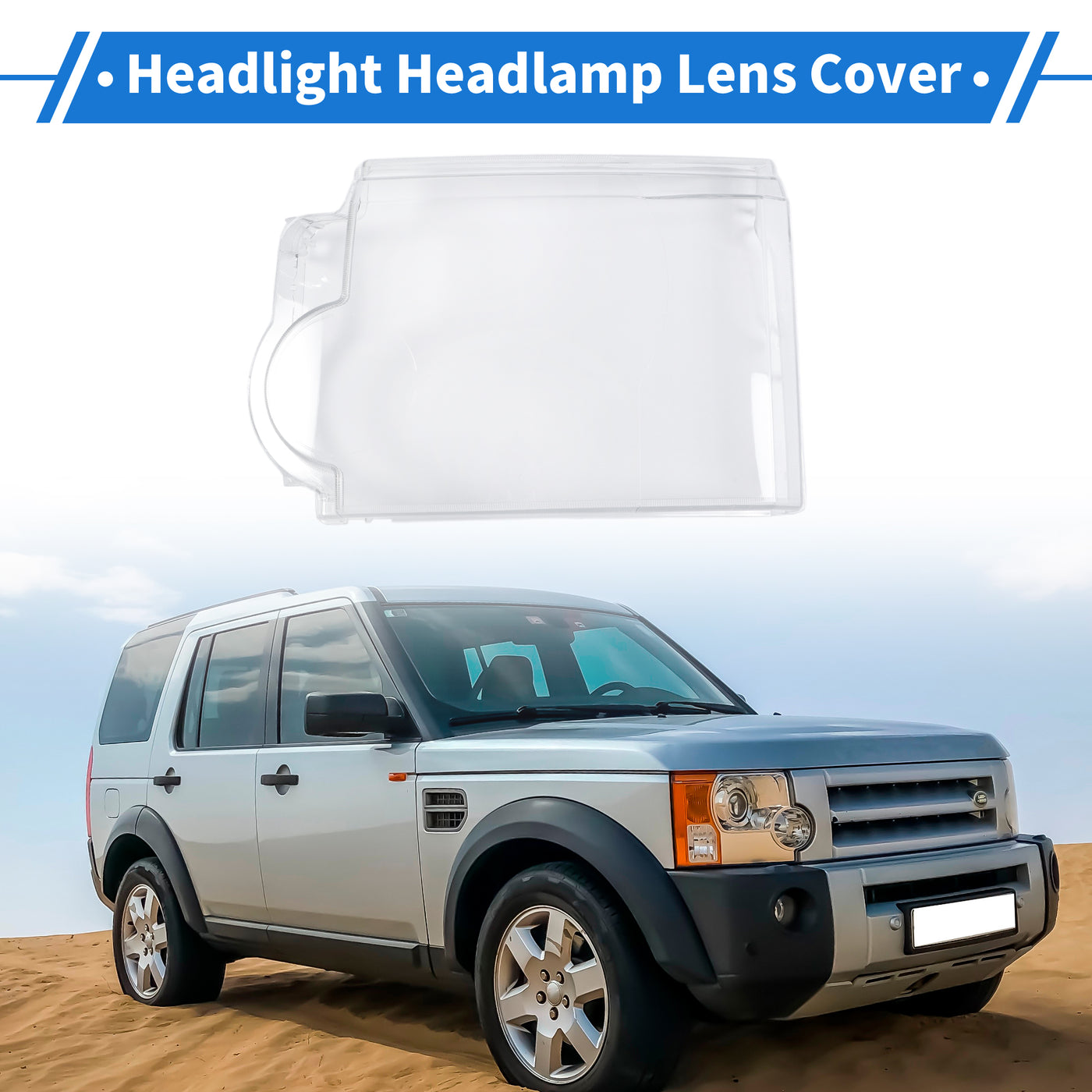 Headlight Lens Cover Headlight Headlamp Lense Clear Lens Cover for Land ...