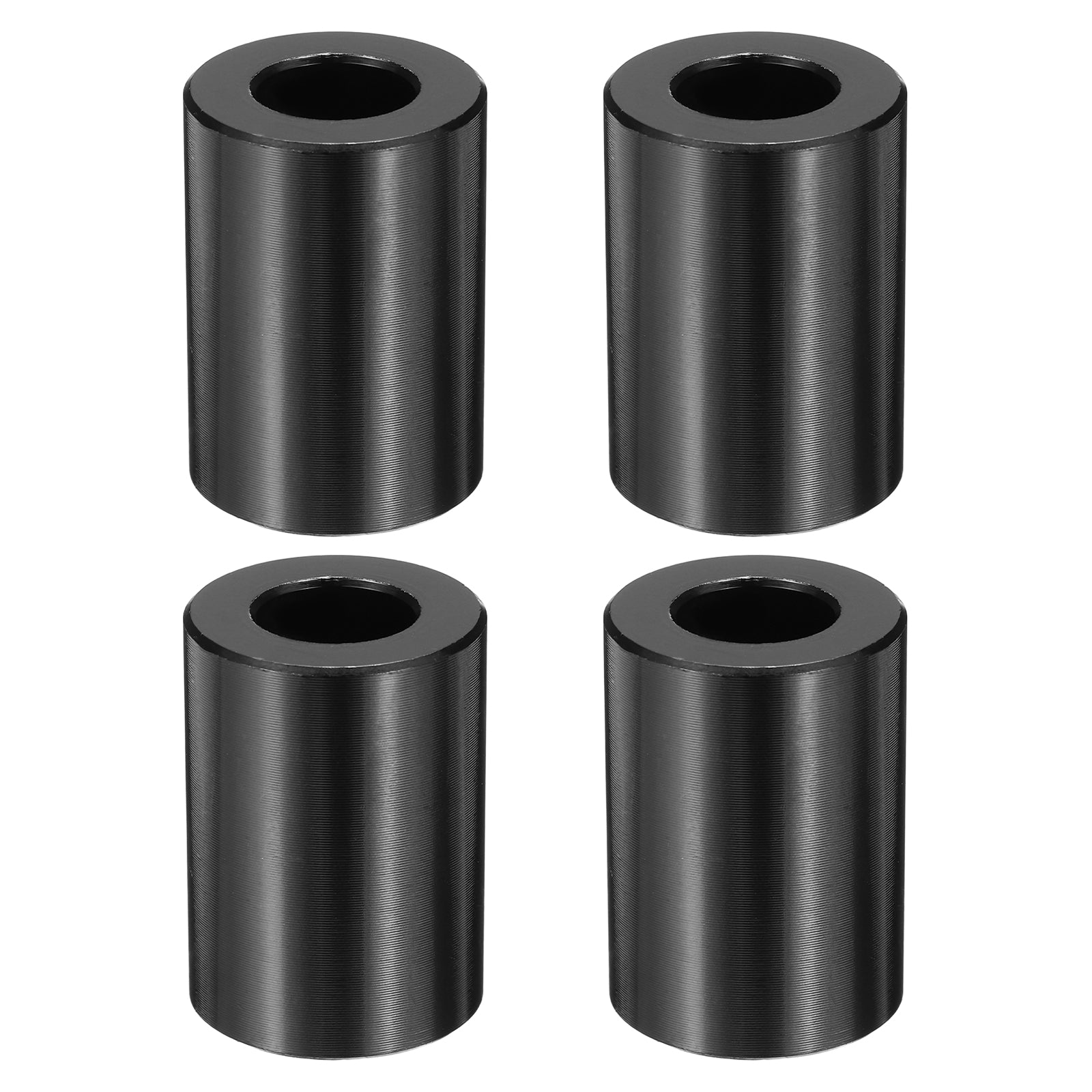 4pcs M10 Aluminium Spacers, M10 IDx3/4" ODx1 1/16" Length, Black ...
