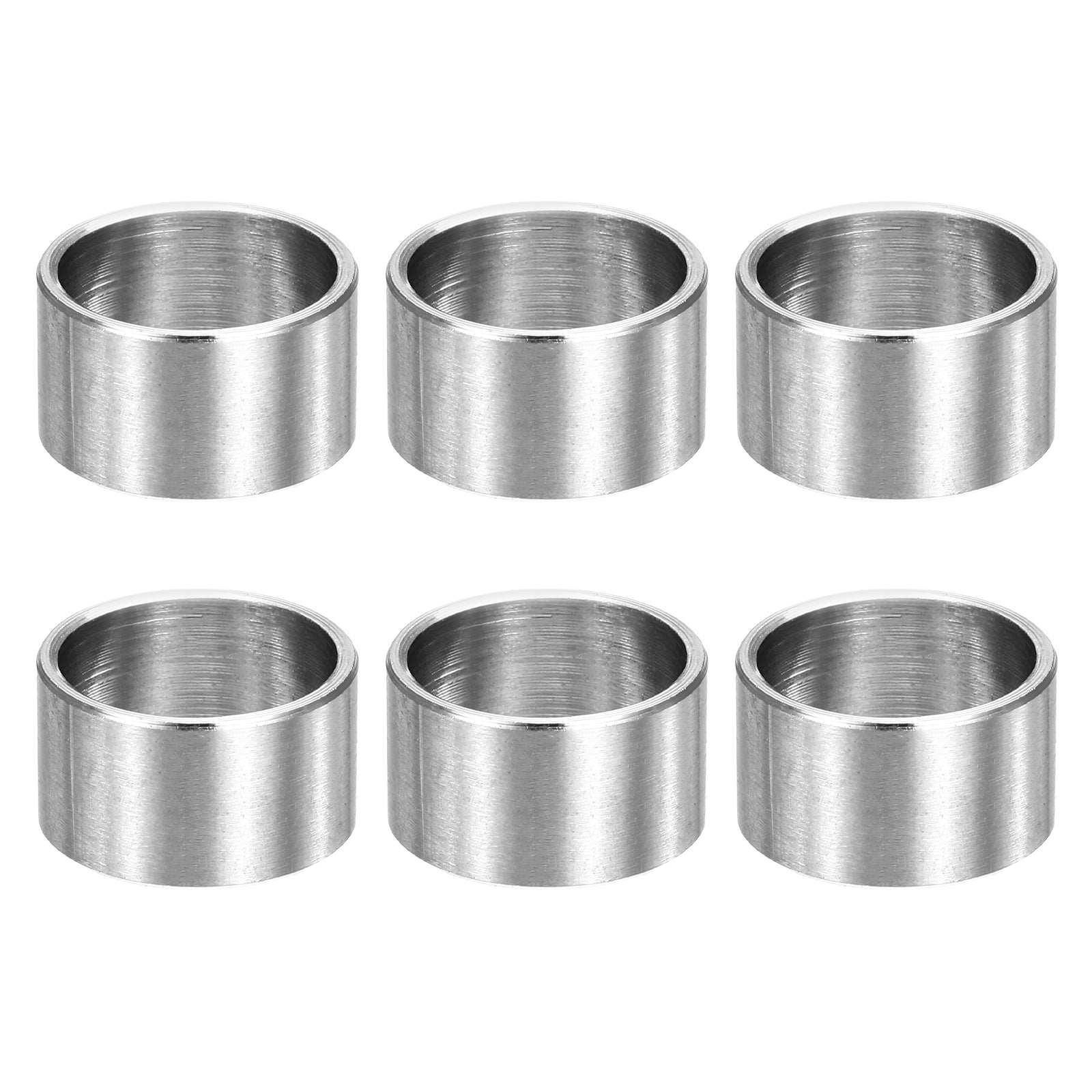6pcs M12 304 Stainless Steel Spacers, 12mm IDx14mm ODx8mm Length ...