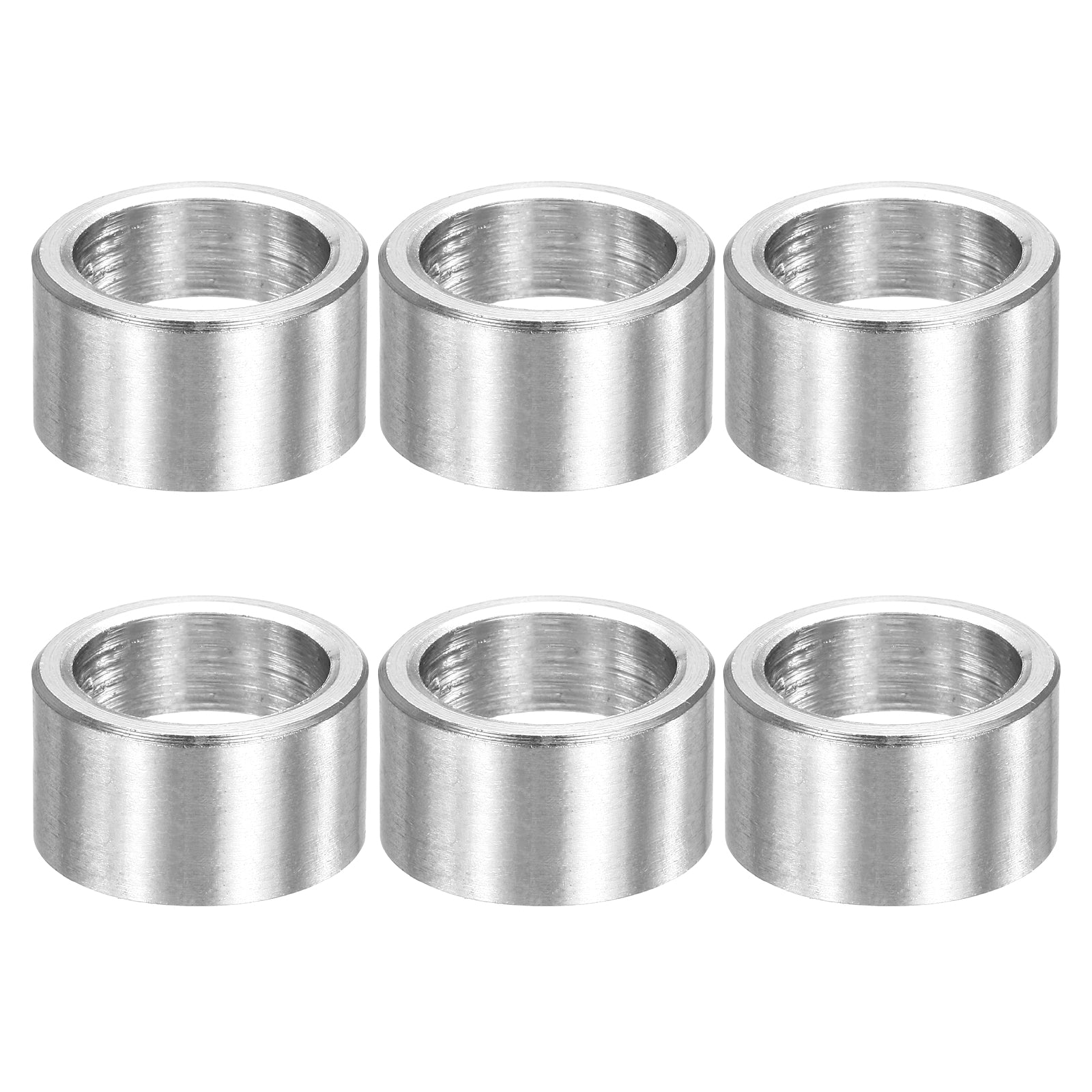 6pcs M12 304 Stainless Steel Spacers, 12mm IDx16mm ODx10mm Length ...