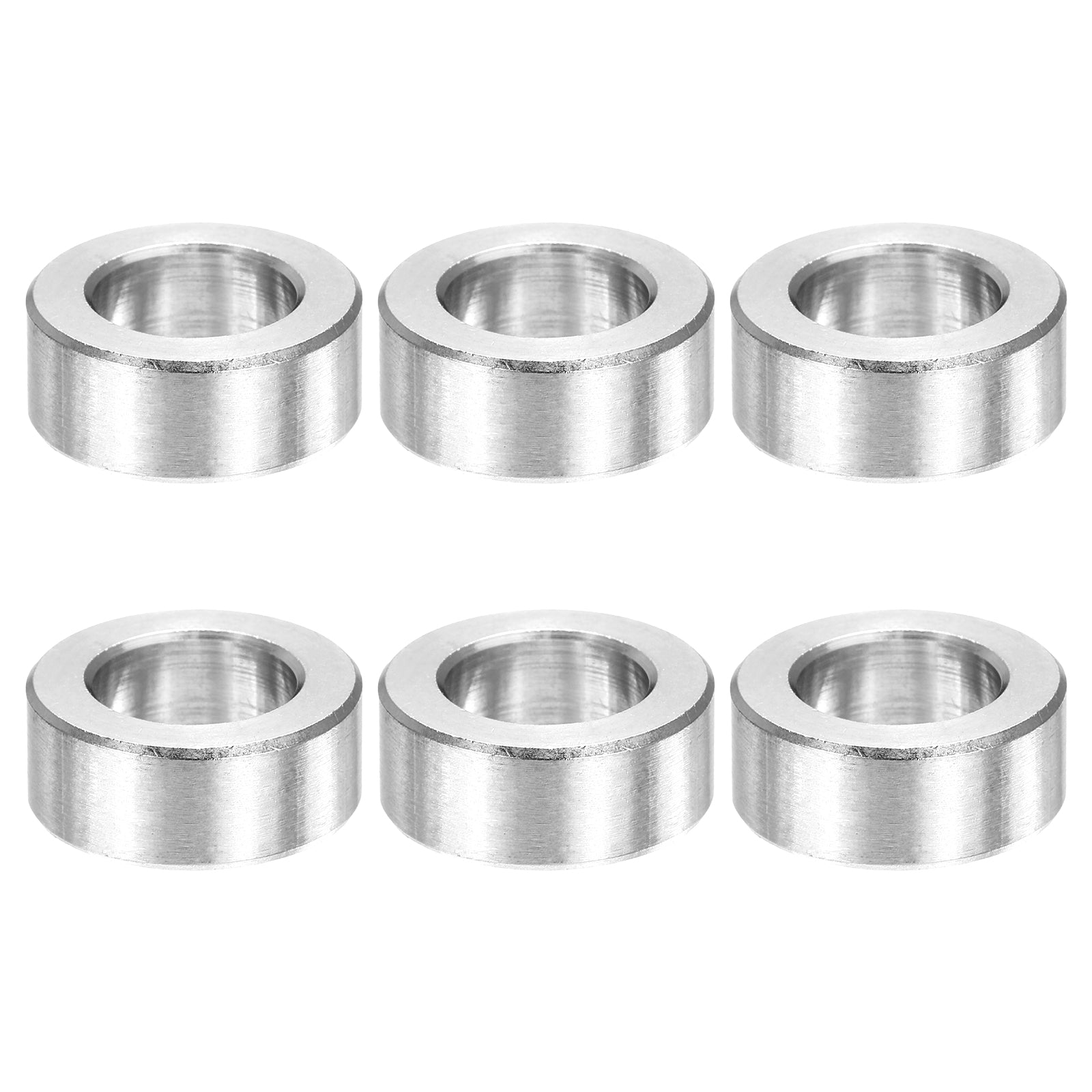 6pcs M12 304 Stainless Steel Spacers, 12mm IDx20mm ODx8mm Length ...