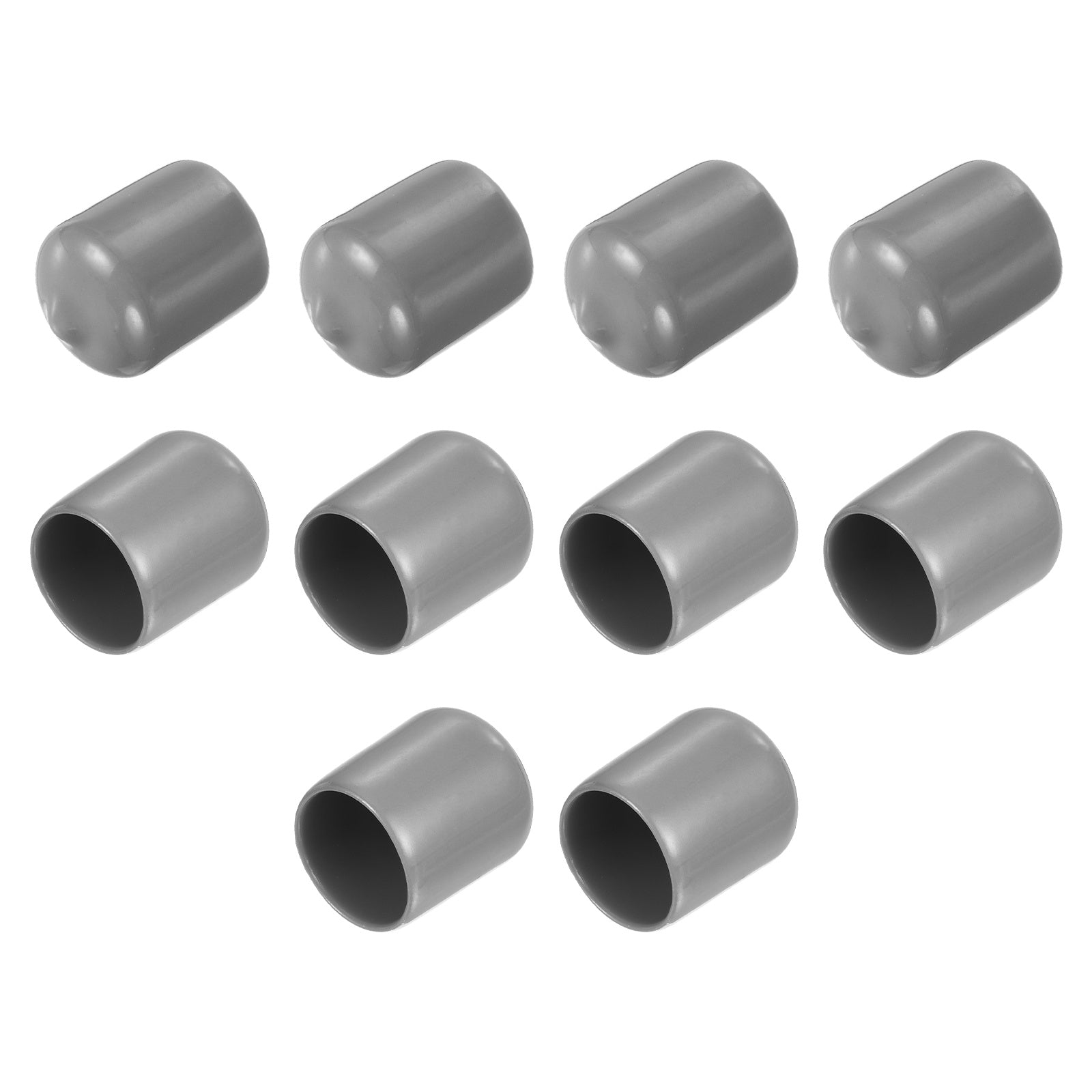 Uxcell 10pcs Rubber End Caps 17mm End Cap Screw Thread Protector Light ...