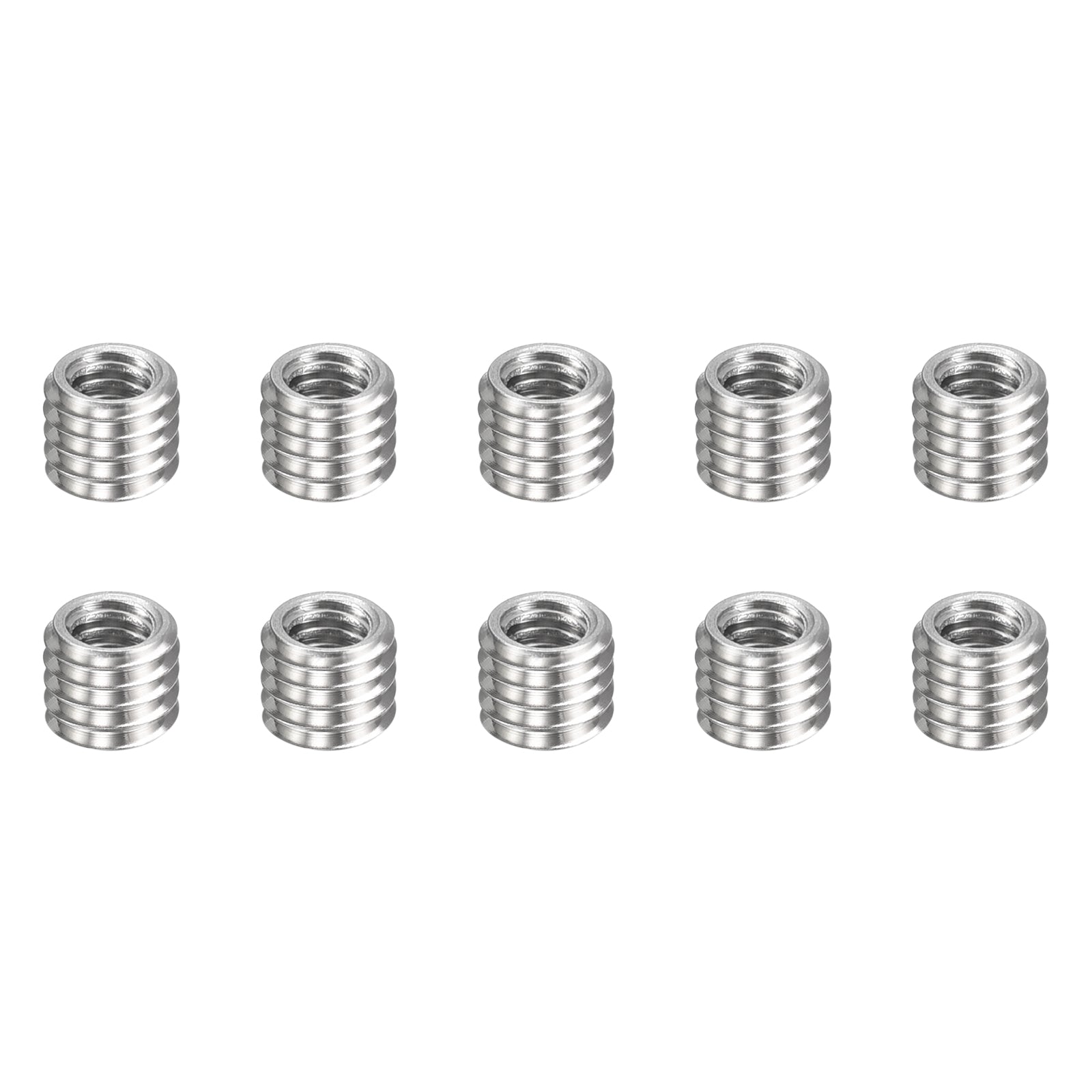 10pcs Thread Repair Inserts M3 x 0.5 Male to M2 x 0.4 Female Thread 2 ...