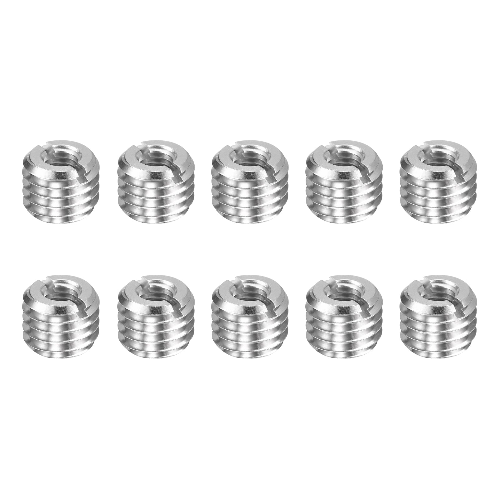 10pcs Thread Repair Inserts M12 x 1.75 Male to M6 x 1 Female Thread ...