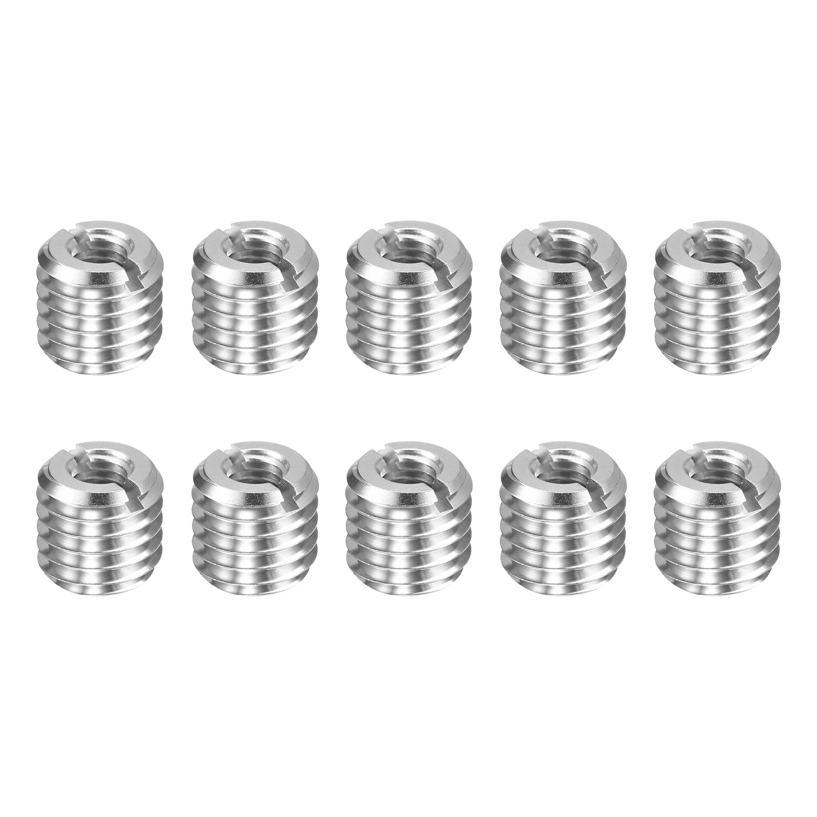 10pcs Thread Repair Inserts M12 x 1.75 Male to M6 x 1 Female Thread ...