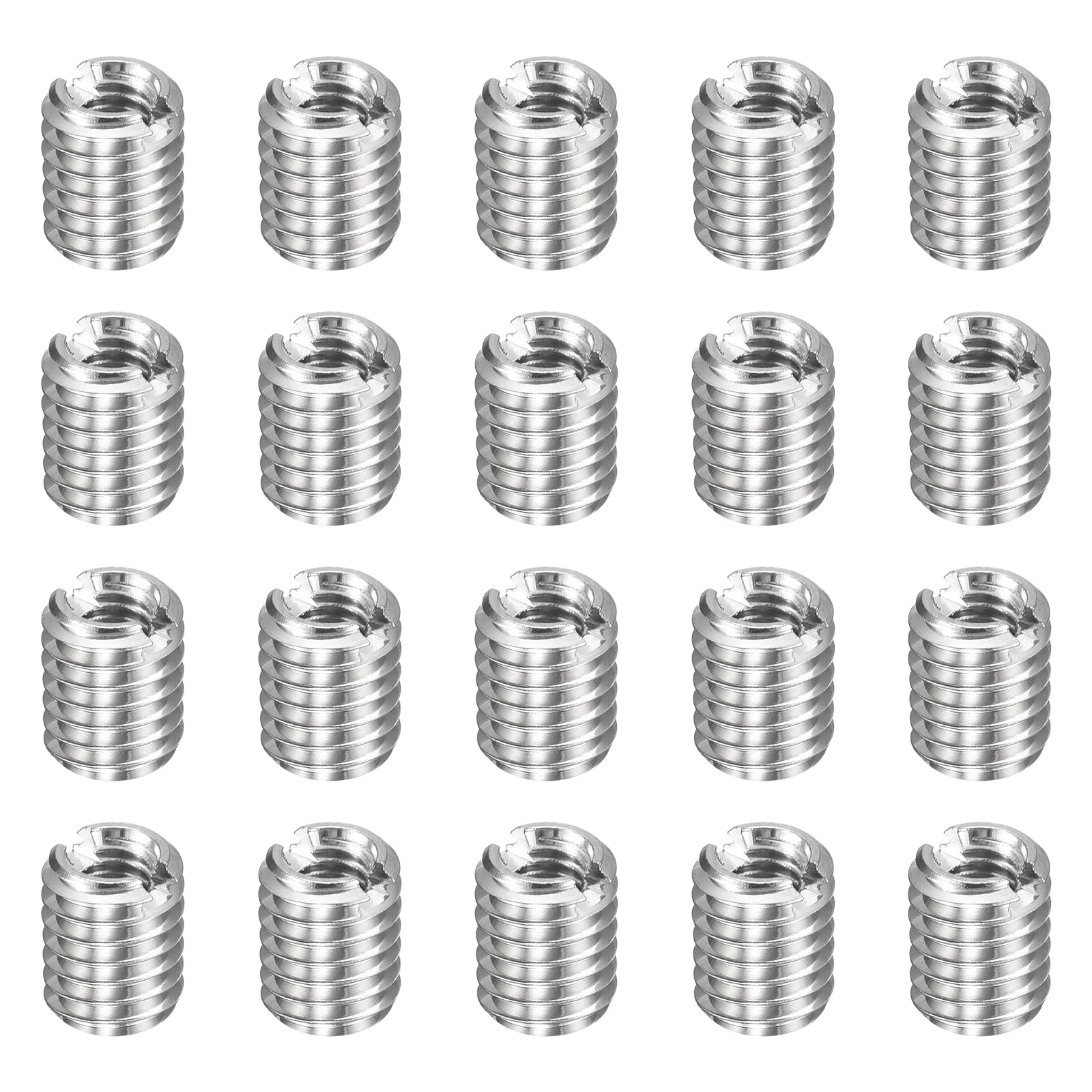 20pcs Thread Repair Inserts M5 x 0.8 Male to M3 x 0.5 Female Thread 6mm ...