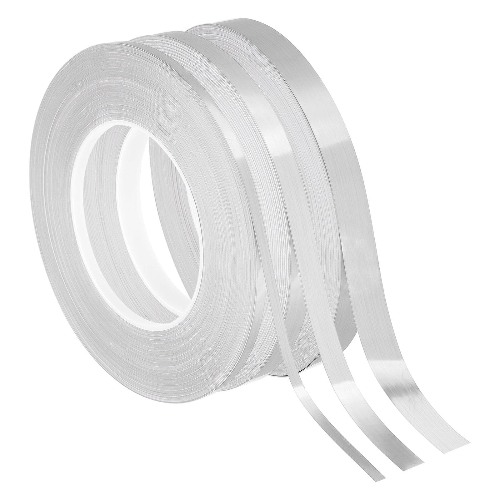Metalized Polyester Film Tape 3/16" 5/16" 9/16" 55 Yards Silver ...
