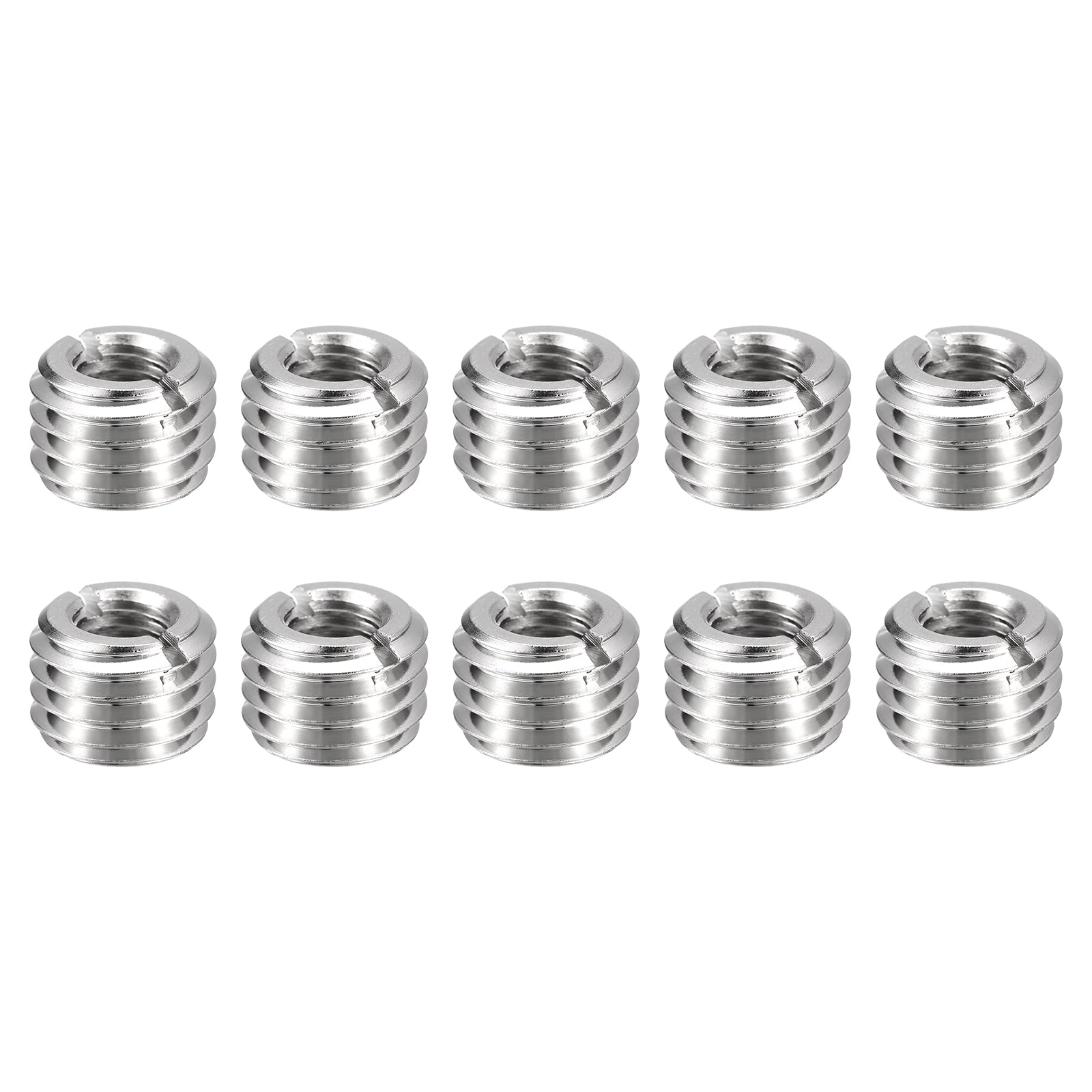 10pcs Thread Repair Inserts M14 x 2 Male to M8 x 1.25 Female Thread ...