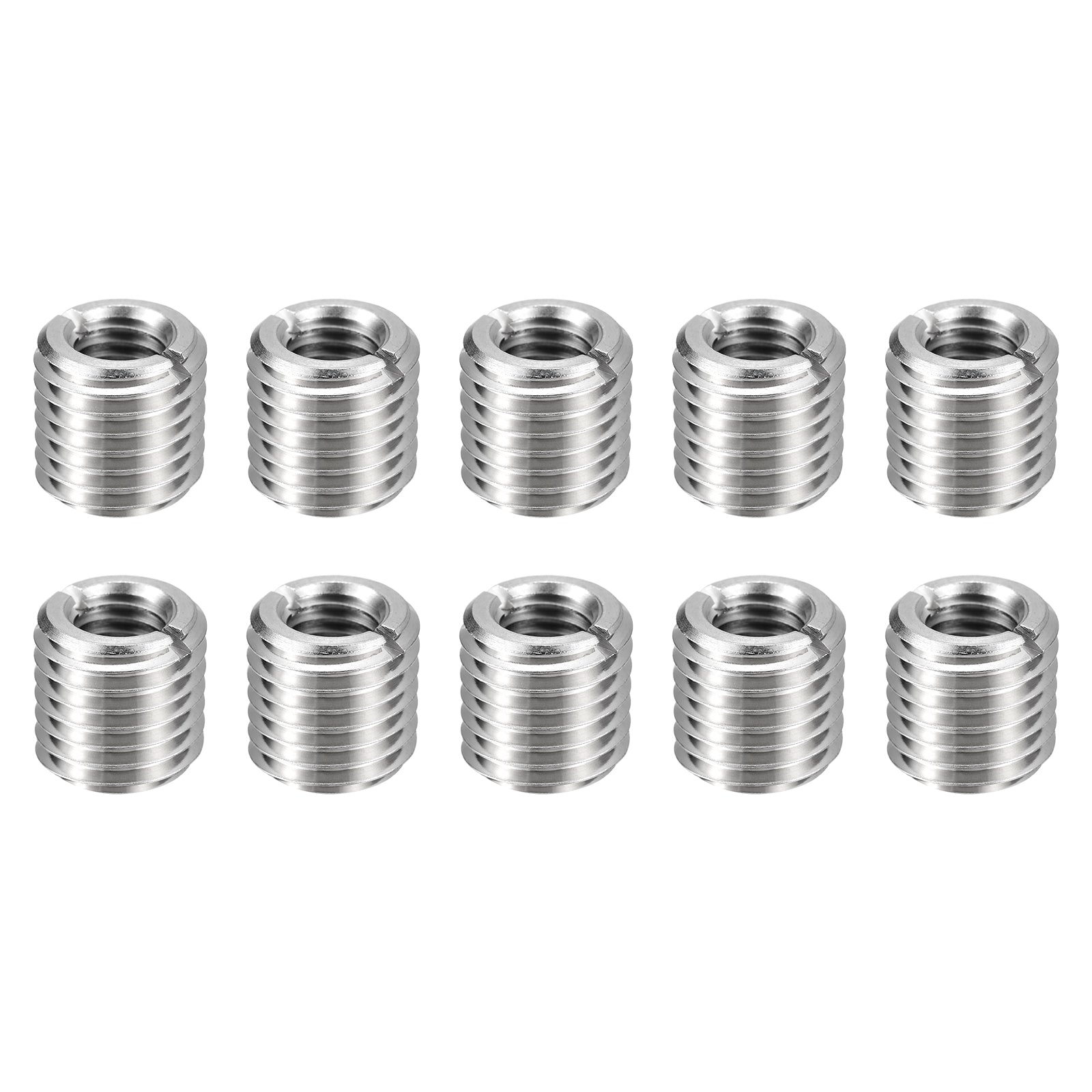 10pcs Thread Repair Inserts M16 x 2 Male to M10 x 1.5 Female Thread ...