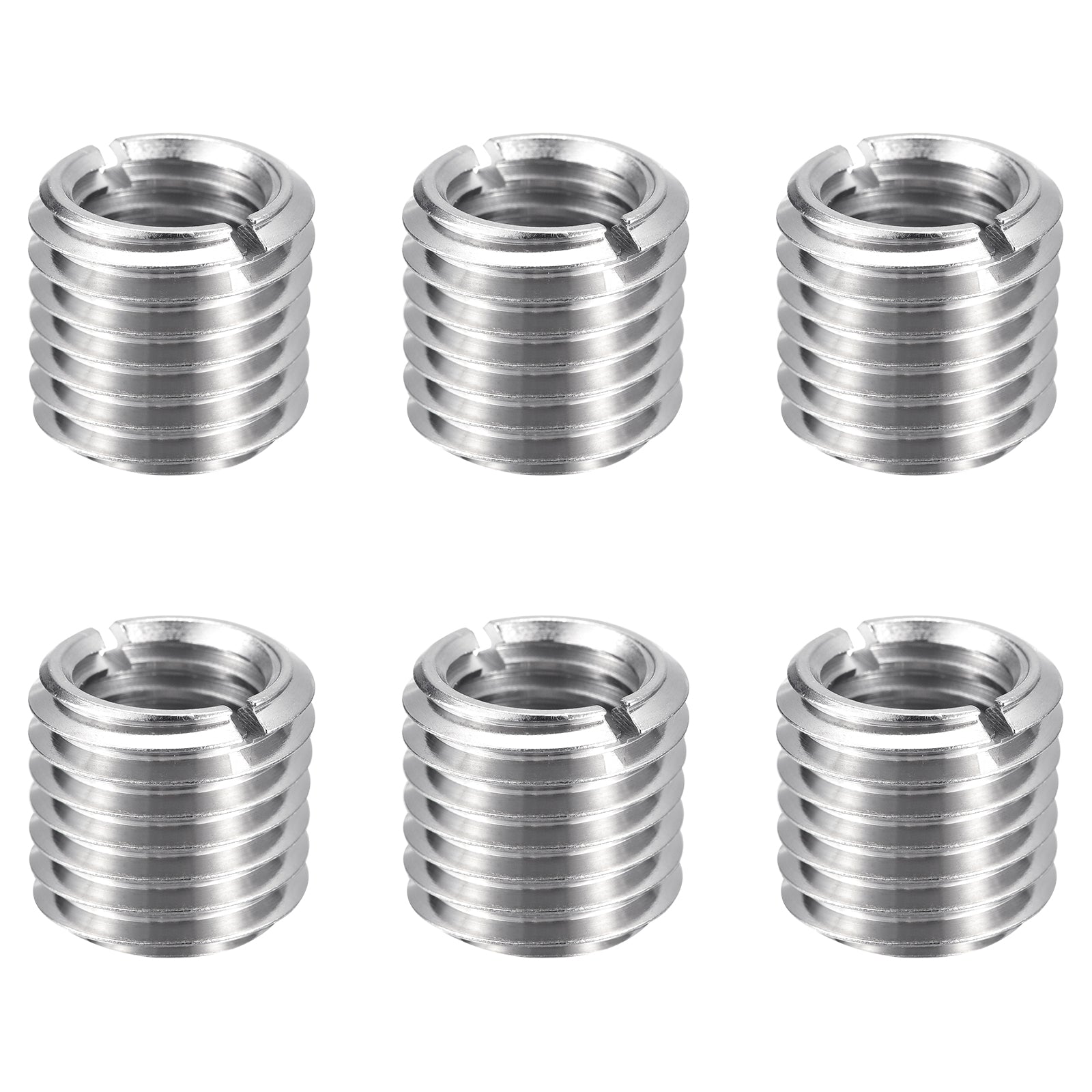 6pcs Thread Repair Inserts M16 x 2 Male to M12 x 1.75 Female Thread ...