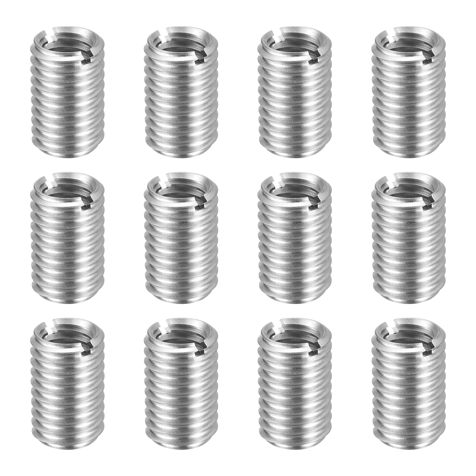 12pcs Thread Repair Inserts M10 x 1.5 Male to M8 x 1.25 Female Thread ...
