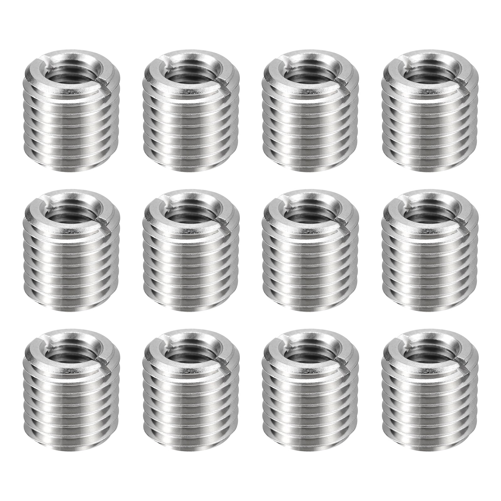 12pcs Thread Repair Inserts M16 x 2 Male to M10 x 1.5 Female Thread ...