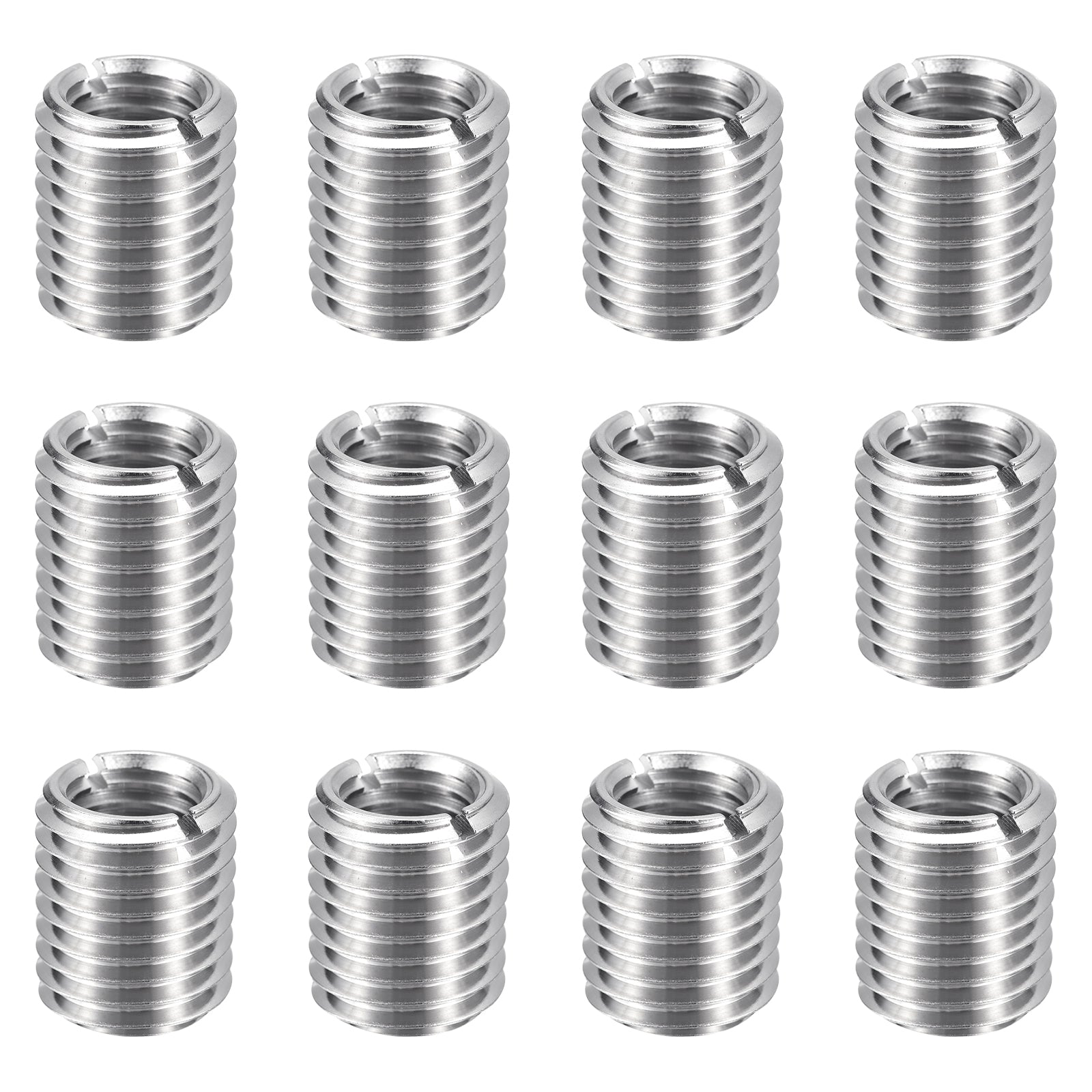 12pcs Thread Repair Inserts M16 x 2 Male to M12 x 1.75 Female Thread ...
