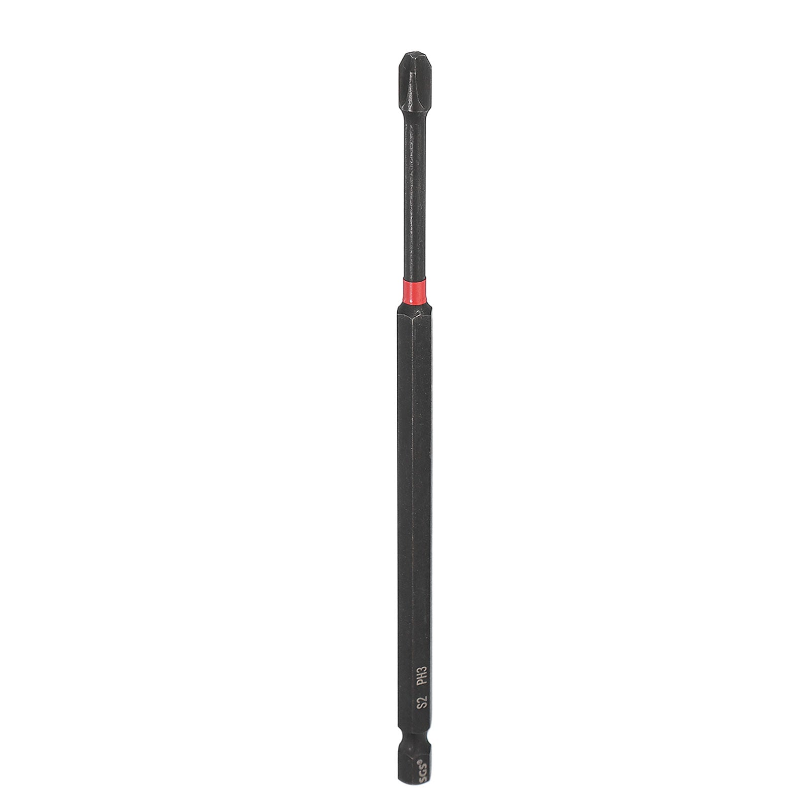 PH3 Phillips Impact Screwdriver Bit 1/4" Hex Shank 6" Long Magnetic ...