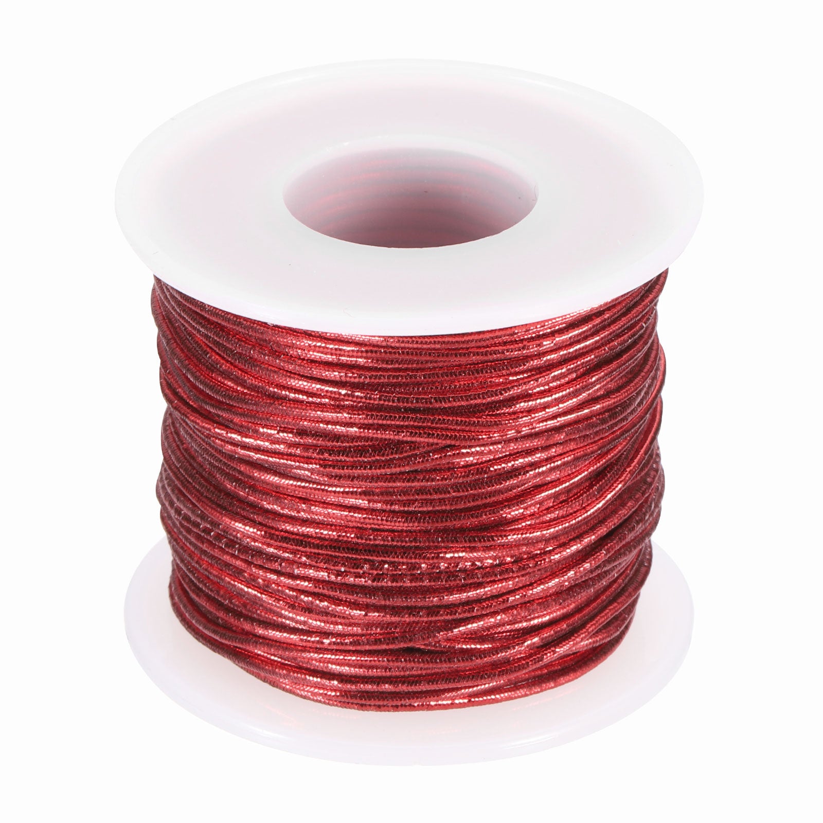 1mm Metallic Elastic Cords, Tinsel Elastic Stretch String Cord Thread ...