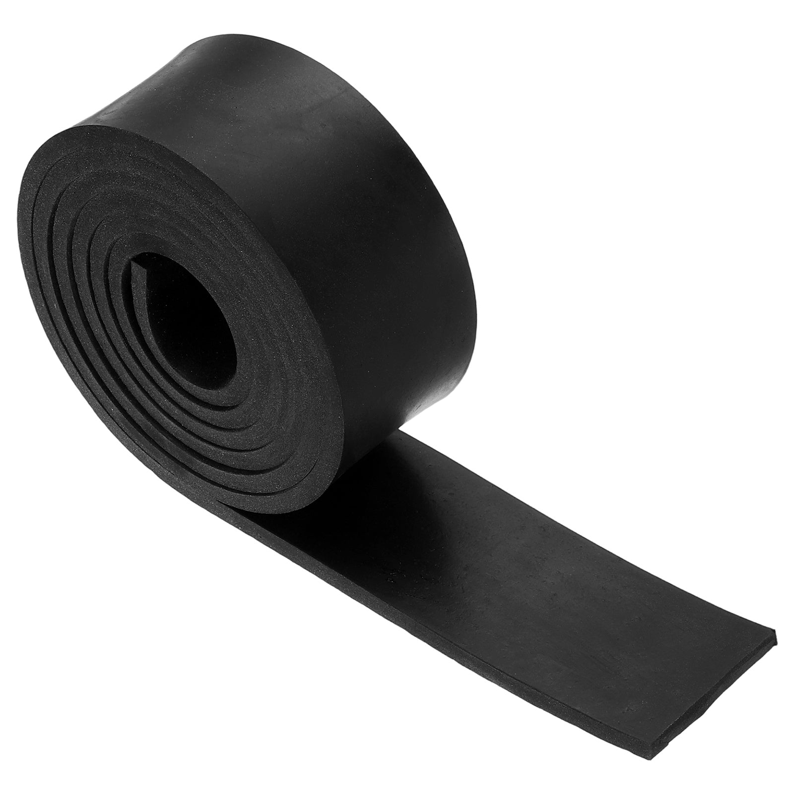 Neoprene Rubber Strips 2" Wide x 1/4" Thick x 5' Long, Solid Rubber ...