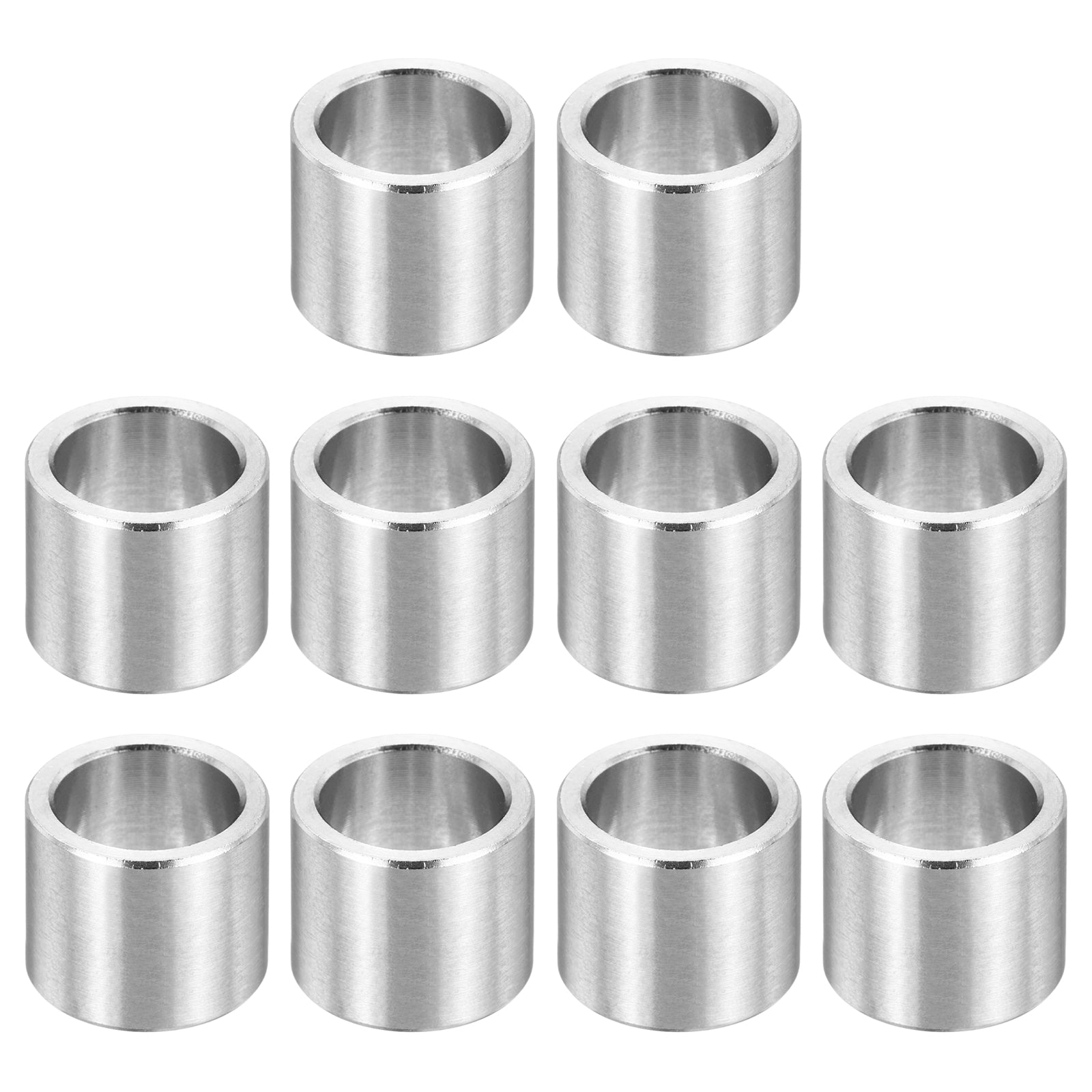 12Pcs M12 Stainless Steel Spacers Metal Spacer 12mm ID x 16mm OD x 14mm ...