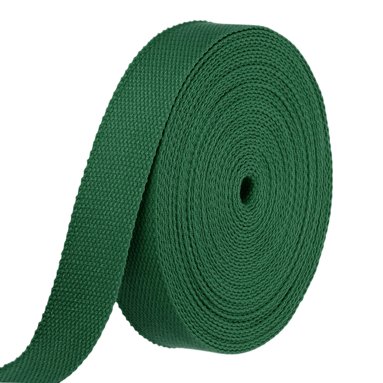 Cotton Webbing 1.3 Inch 11 Yard Polyester Cotton Webbing Strap, Dark ...