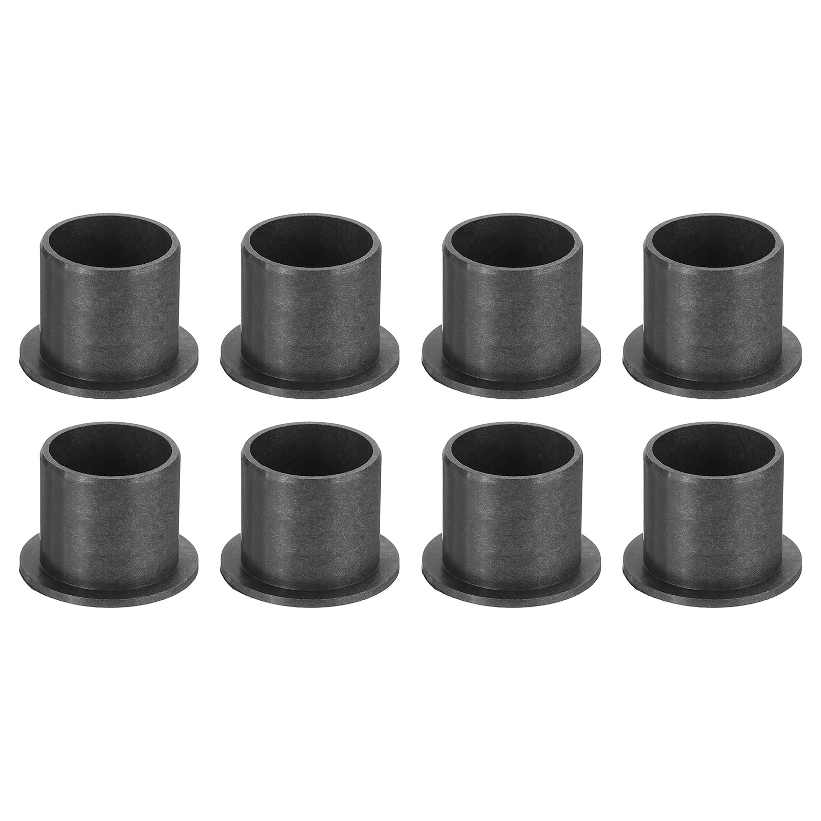 Uxcell 8Pcs Flanged Sleeve Bearing, Plastic Bushing ID 20mm x OD 23mm x ...