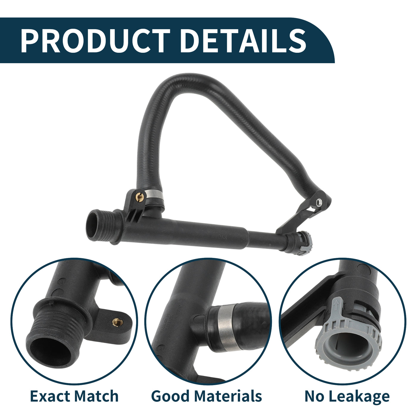 Radiator Hose Heater Hose Radiator Outlet Hose Pipe No.LR005563 for ...