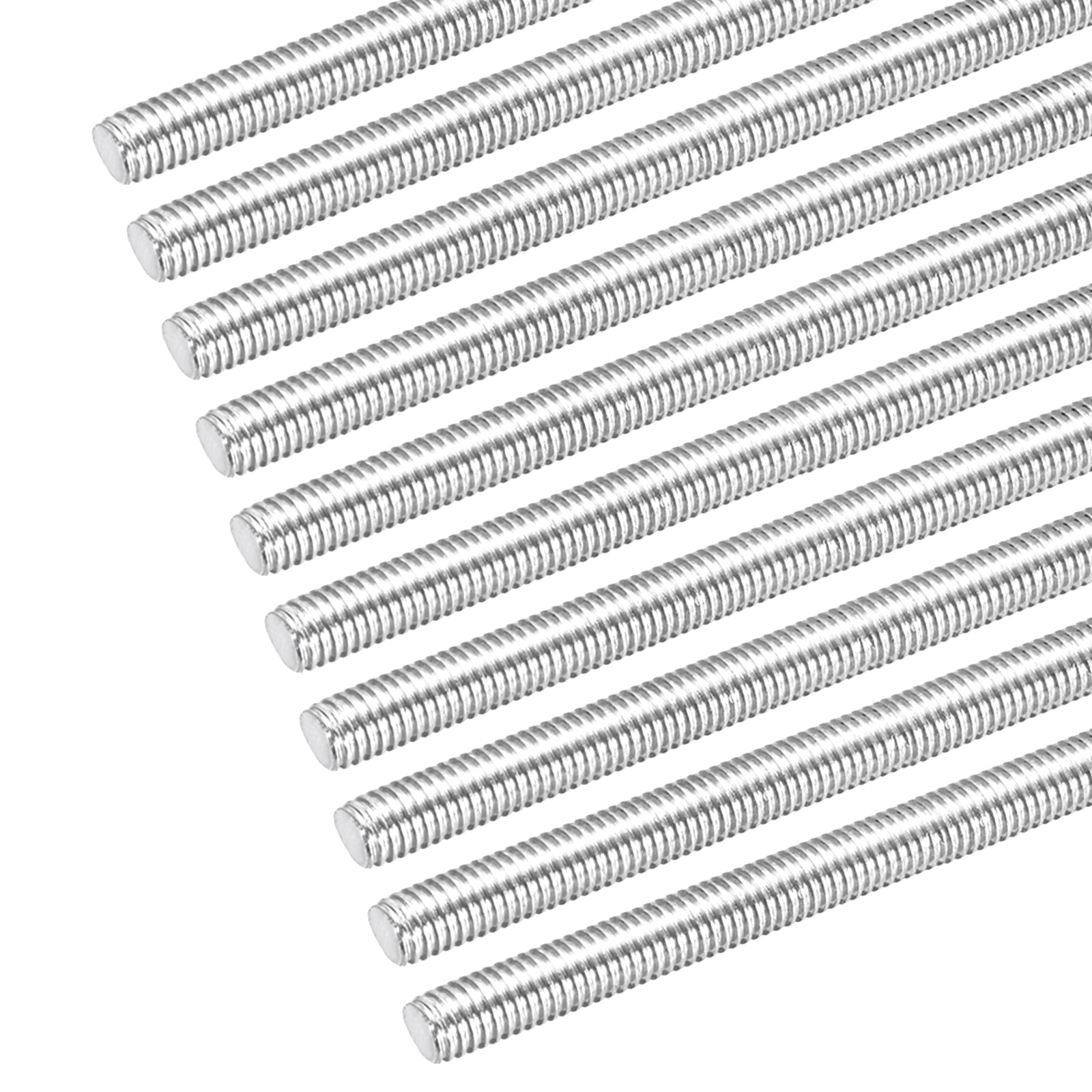 20Pack Fully Threaded Rod M6 x 180mm 1mm Pitch 304 Stainless Steel ...