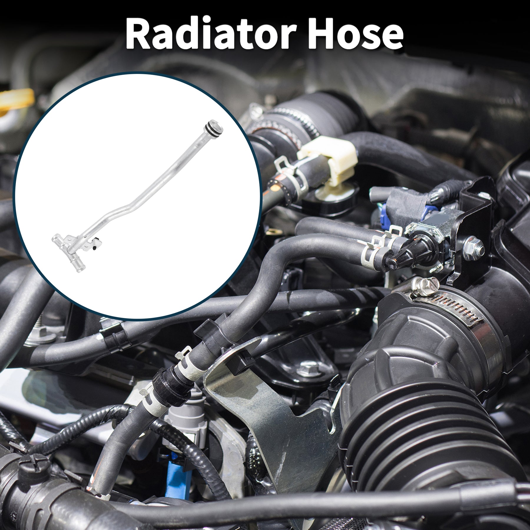 Radiator Hose No.94810606910 for Porsche Cayenne 2006-2009 Coolant Pipe ...