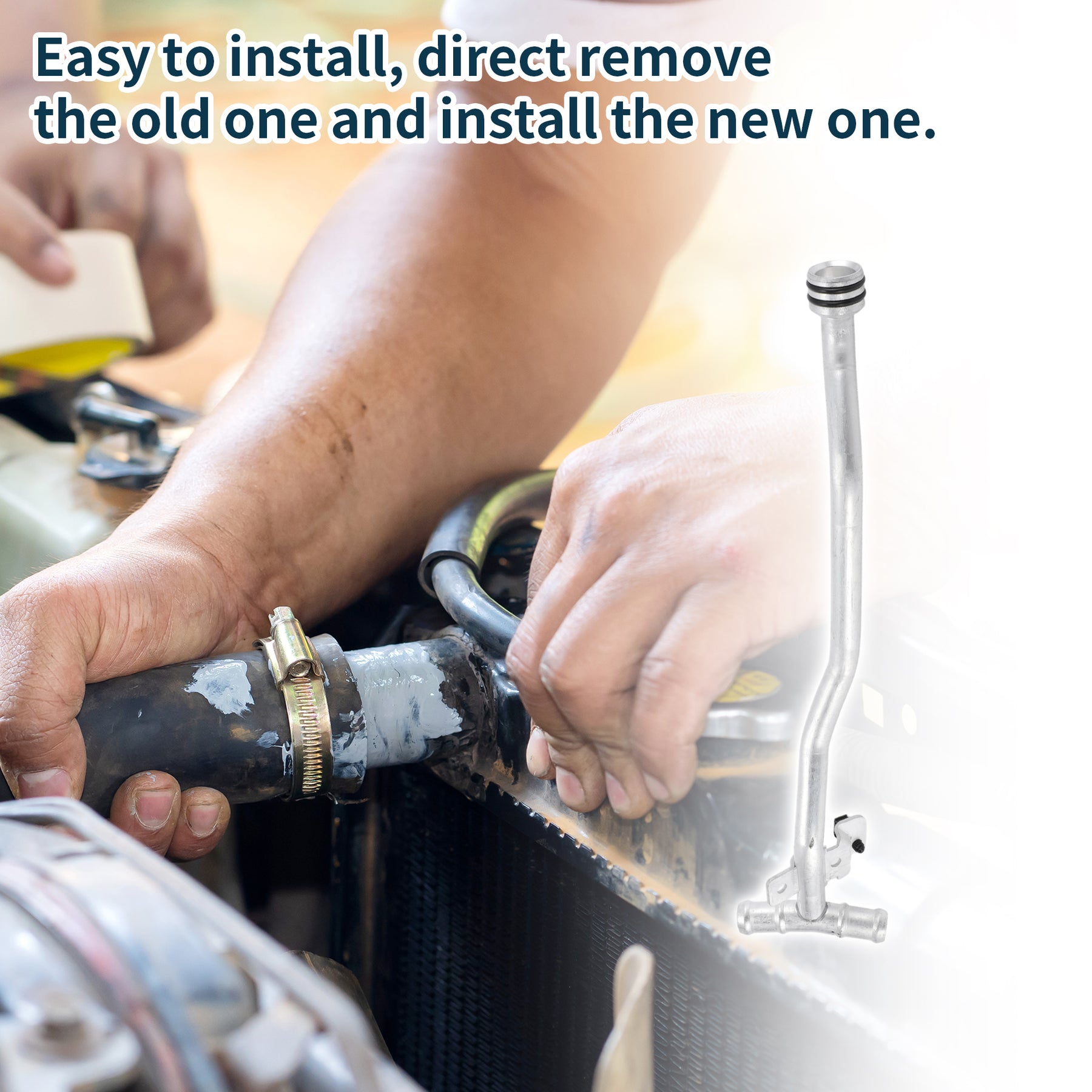 Radiator Hose No.94810606910 for Porsche Cayenne 2006-2009 Coolant Pipe ...