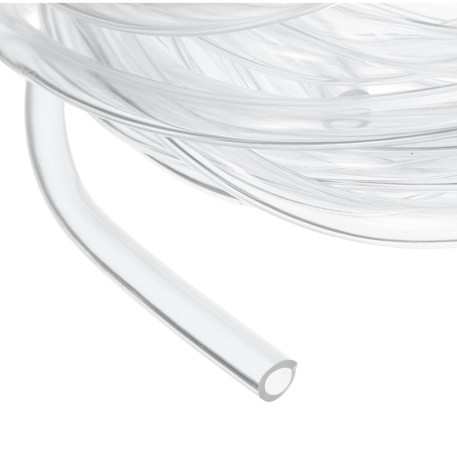 Uxcell Clear PVC Tubing, 4mm ID x 5.5mm OD - 12.5ft PVC Tube ...