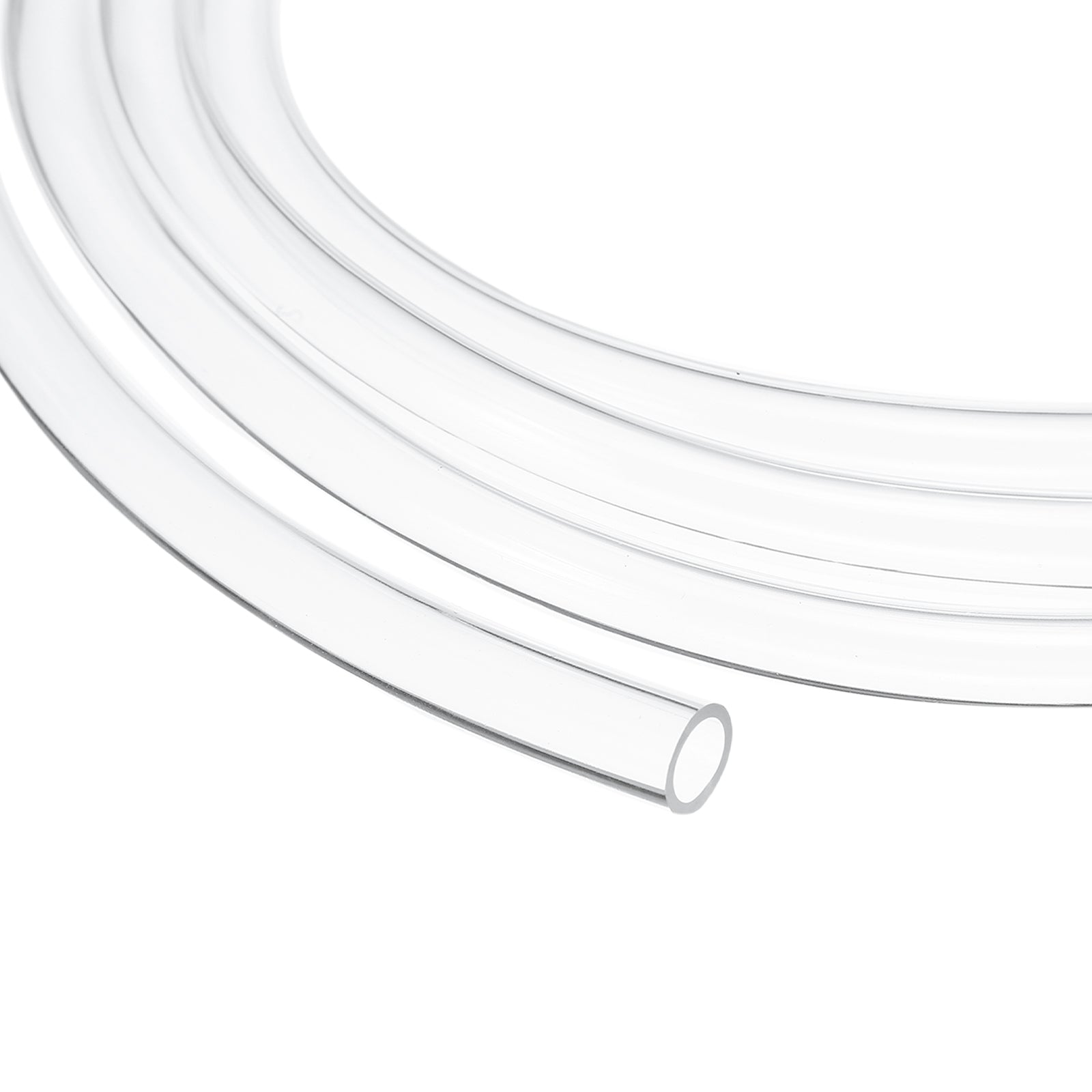 Uxcell Clear PVC Tubing, 7mm ID x 10.10mm OD - 7.5ft PVC Tube ...