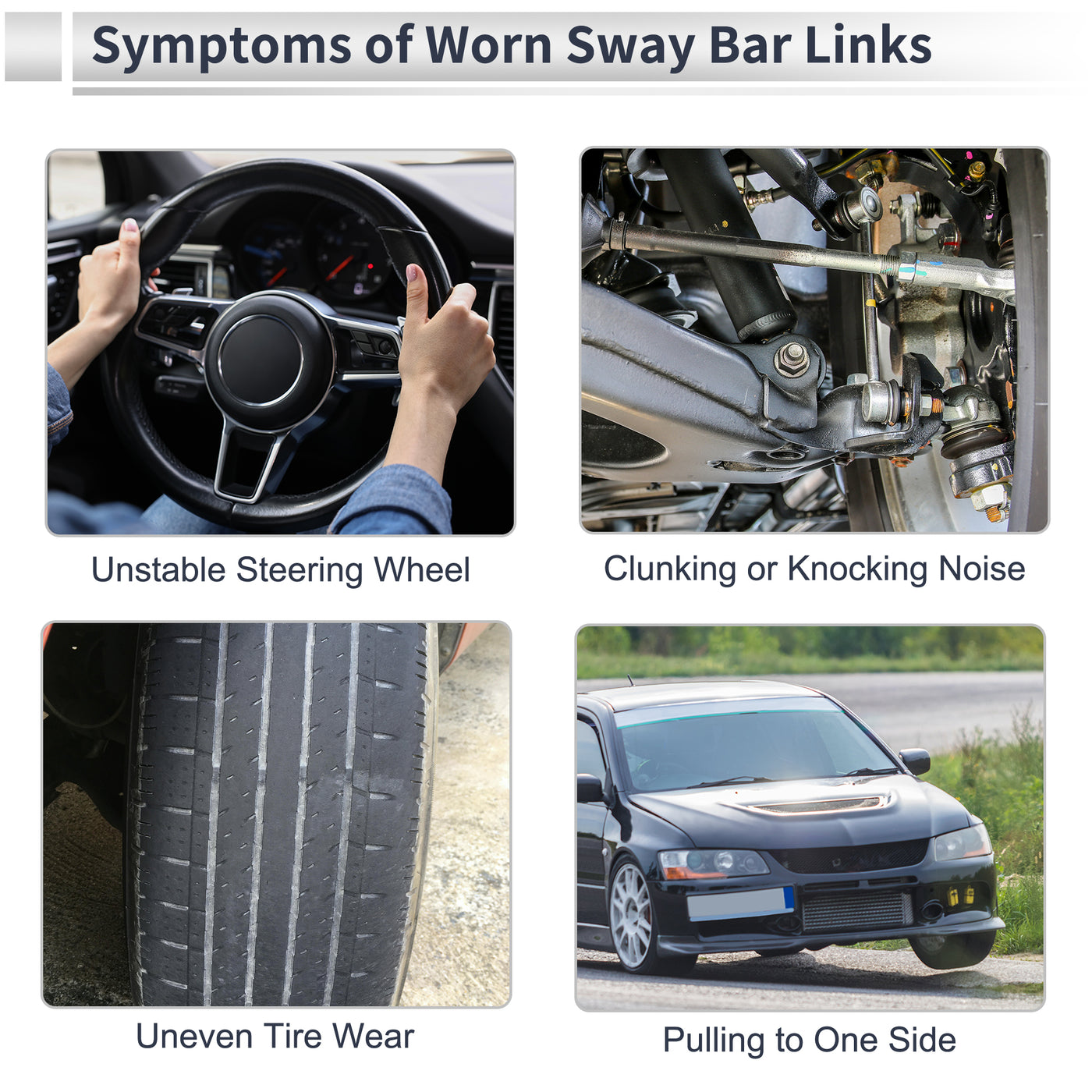 Front Stabilizer Bar Links No Bushing for PONTIAC VIBE 2003 - 2010 No ...