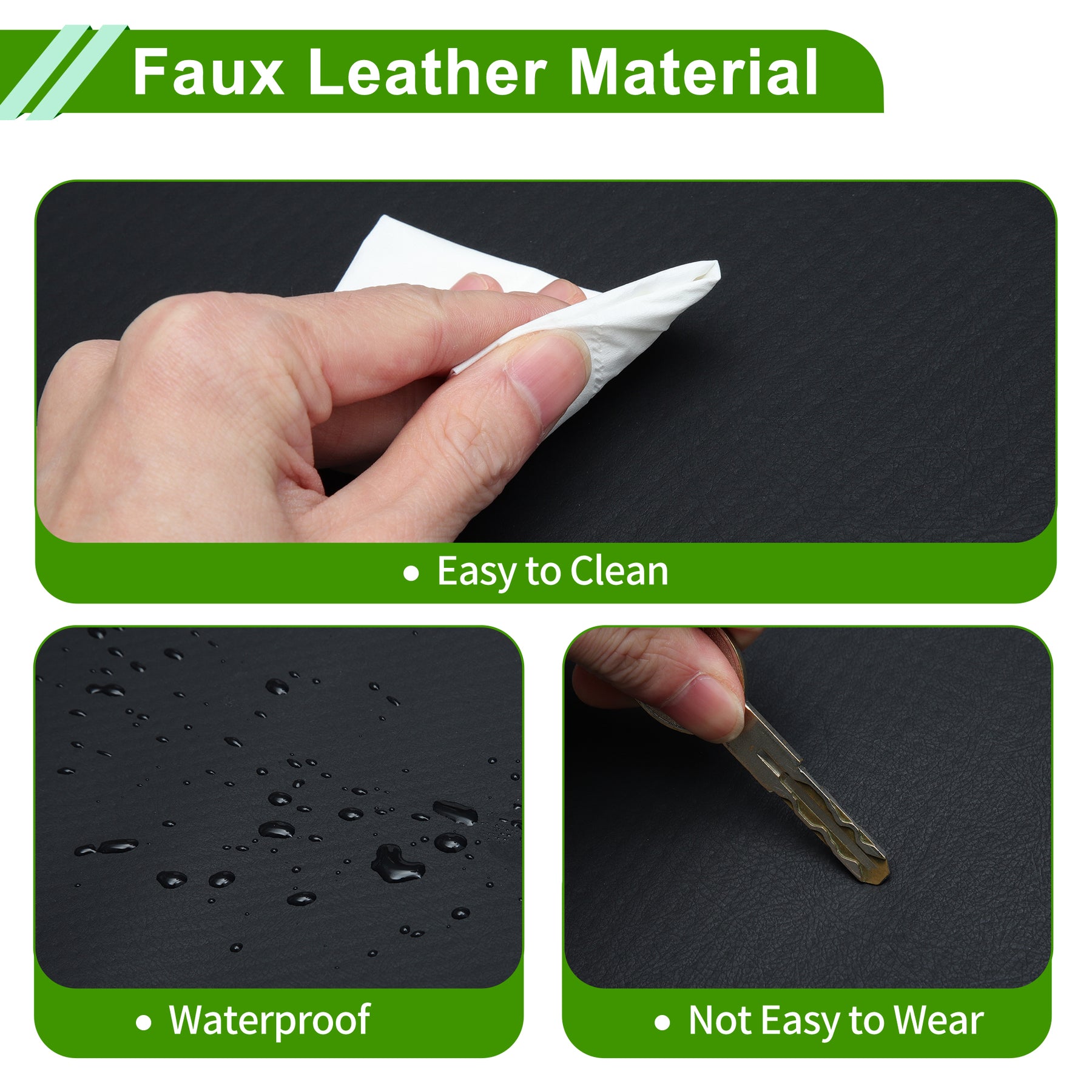 Dashboard Cover for Lexus LS460 2007-2012 Black Leather 1 Pc | Harfington