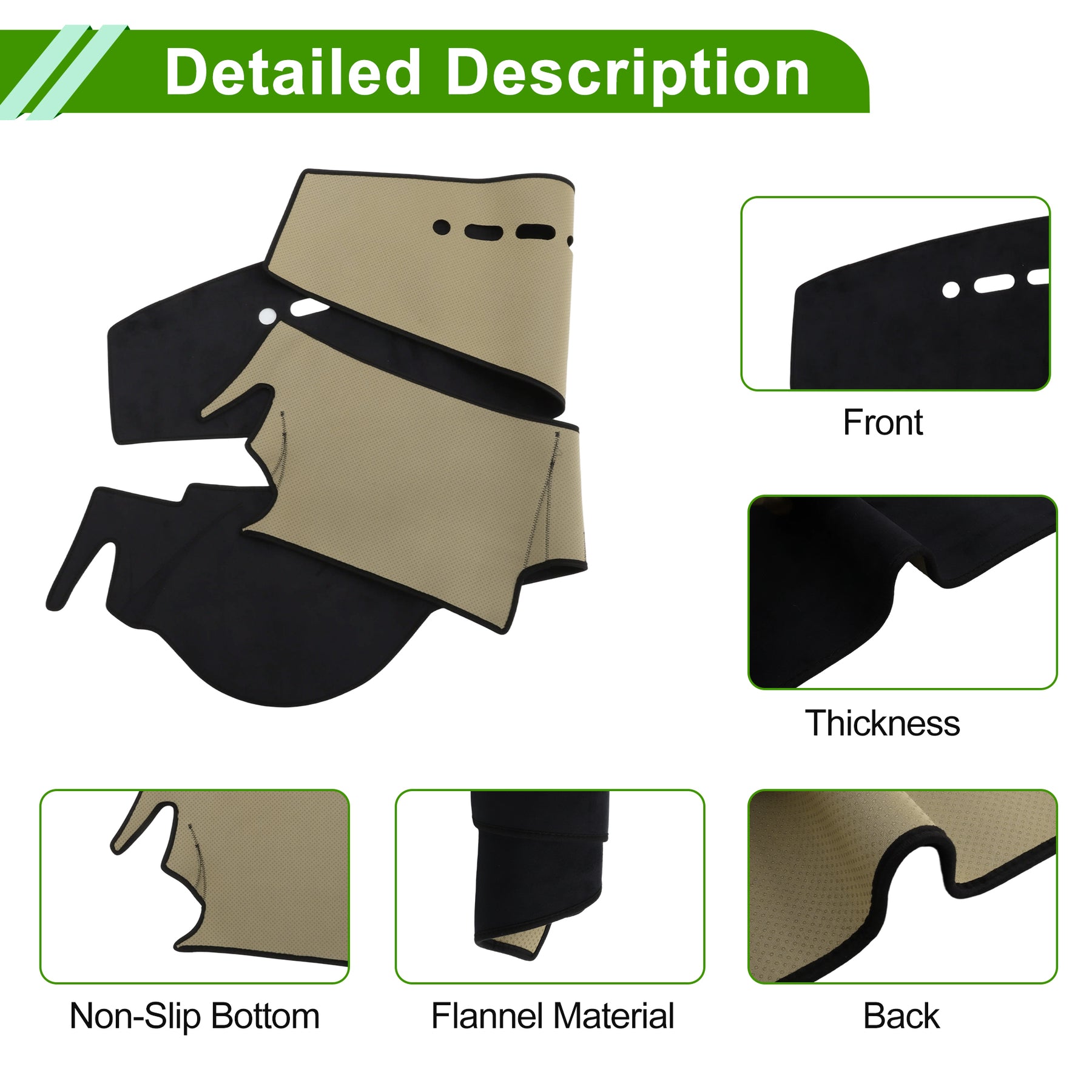 Dash Cover for Mazda CX7 10-16 without Hud Dashboard Cover Flannel ...