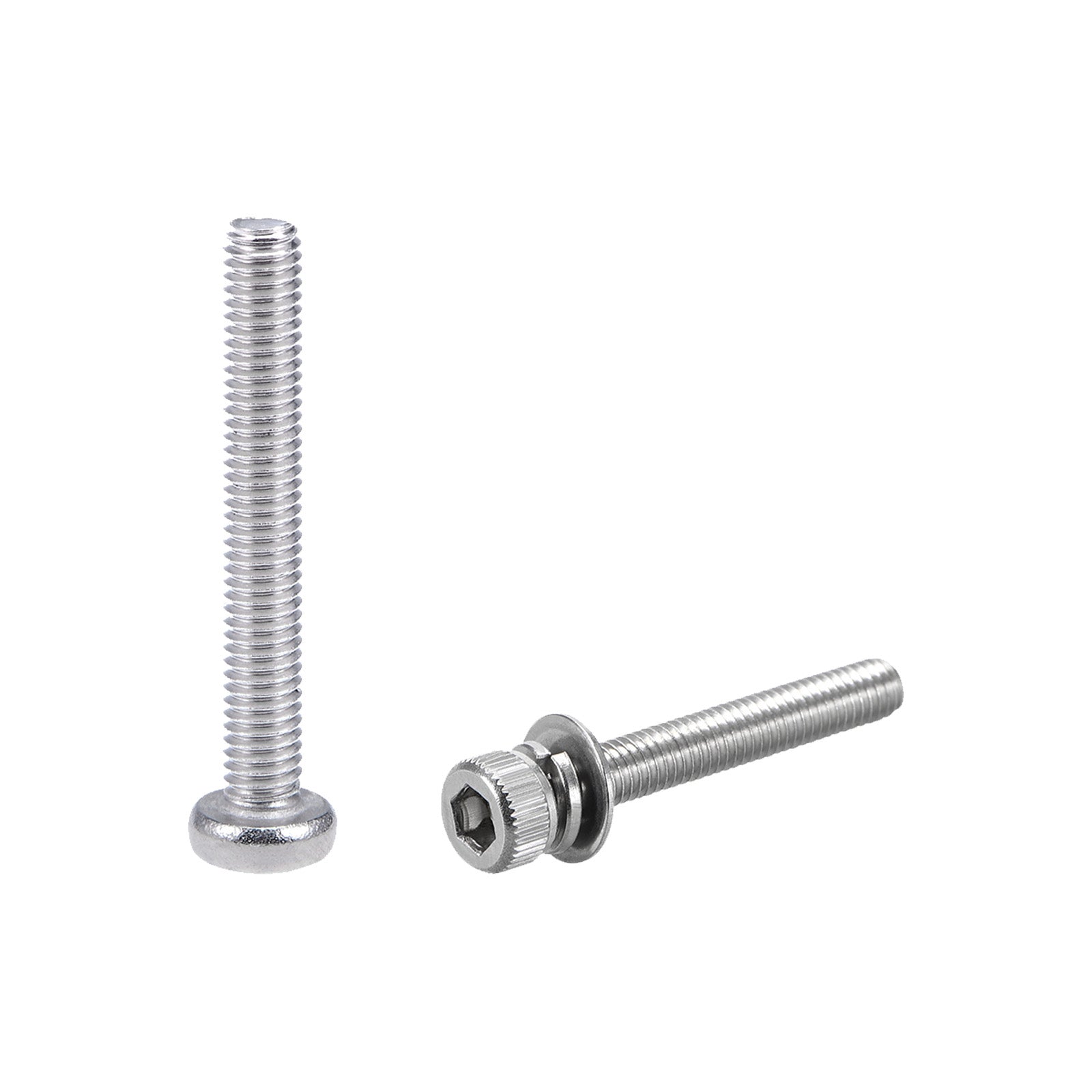 Uxcell M3x22mm Pan Phillips Cross Head Screw 30pcs and M3 x 25mm Hex ...