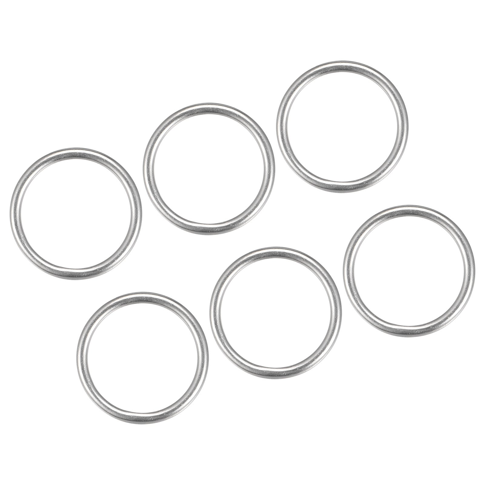 316 Stainless Steel O Rings, Welded Round Ring for Ropes Hanging ...
