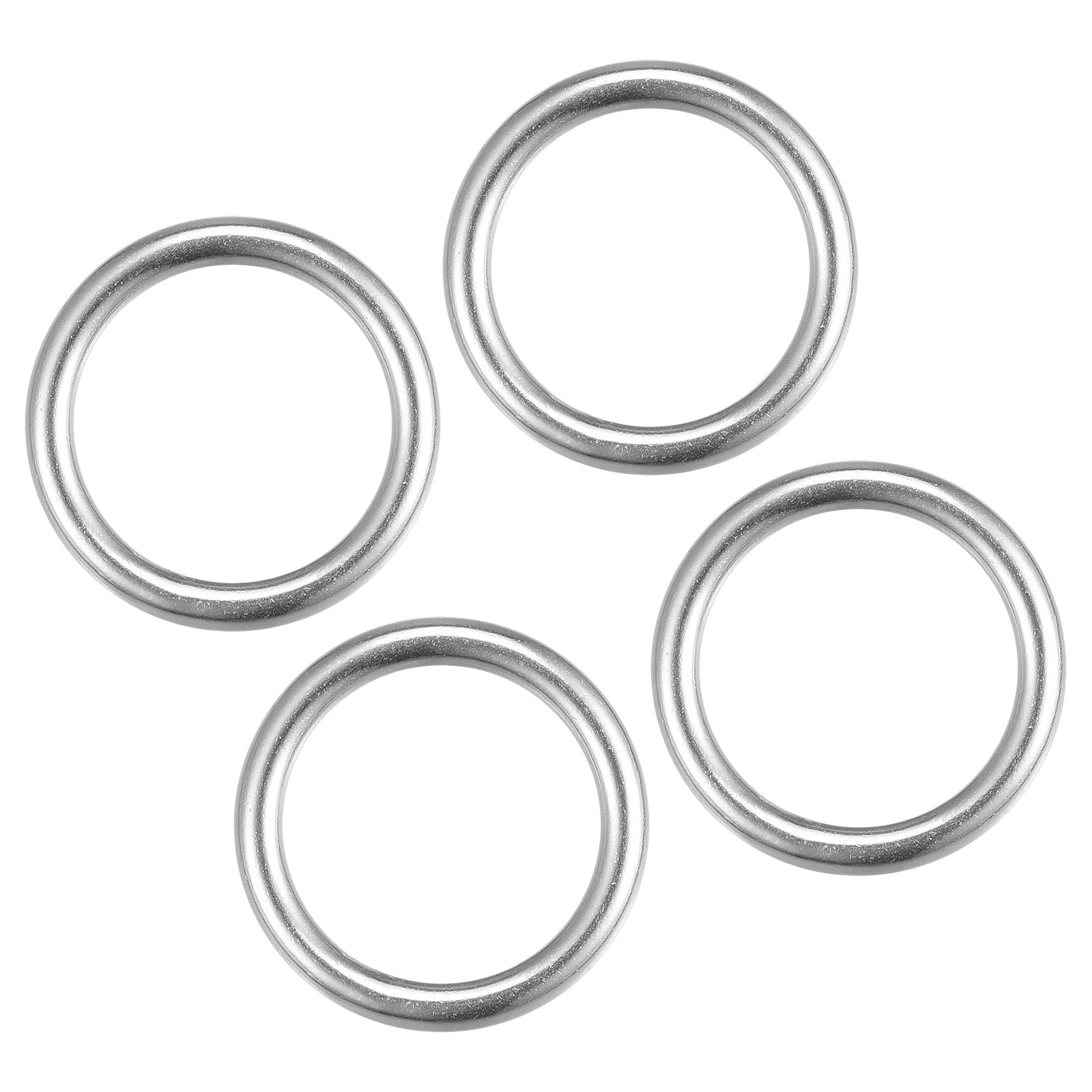 316 Stainless Steel O Rings, Welded Round Ring - for Ropes Hanging ...