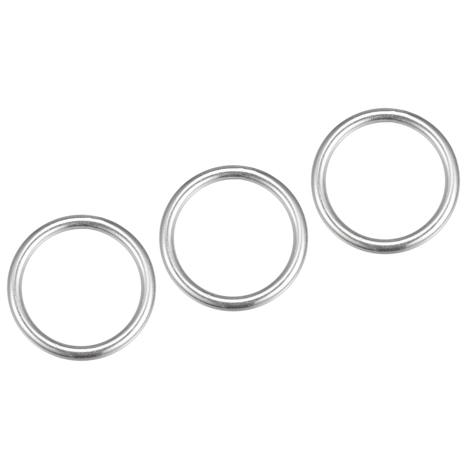 316 Stainless Steel O Rings Welded Round Ring - for Ropes Hanging ...