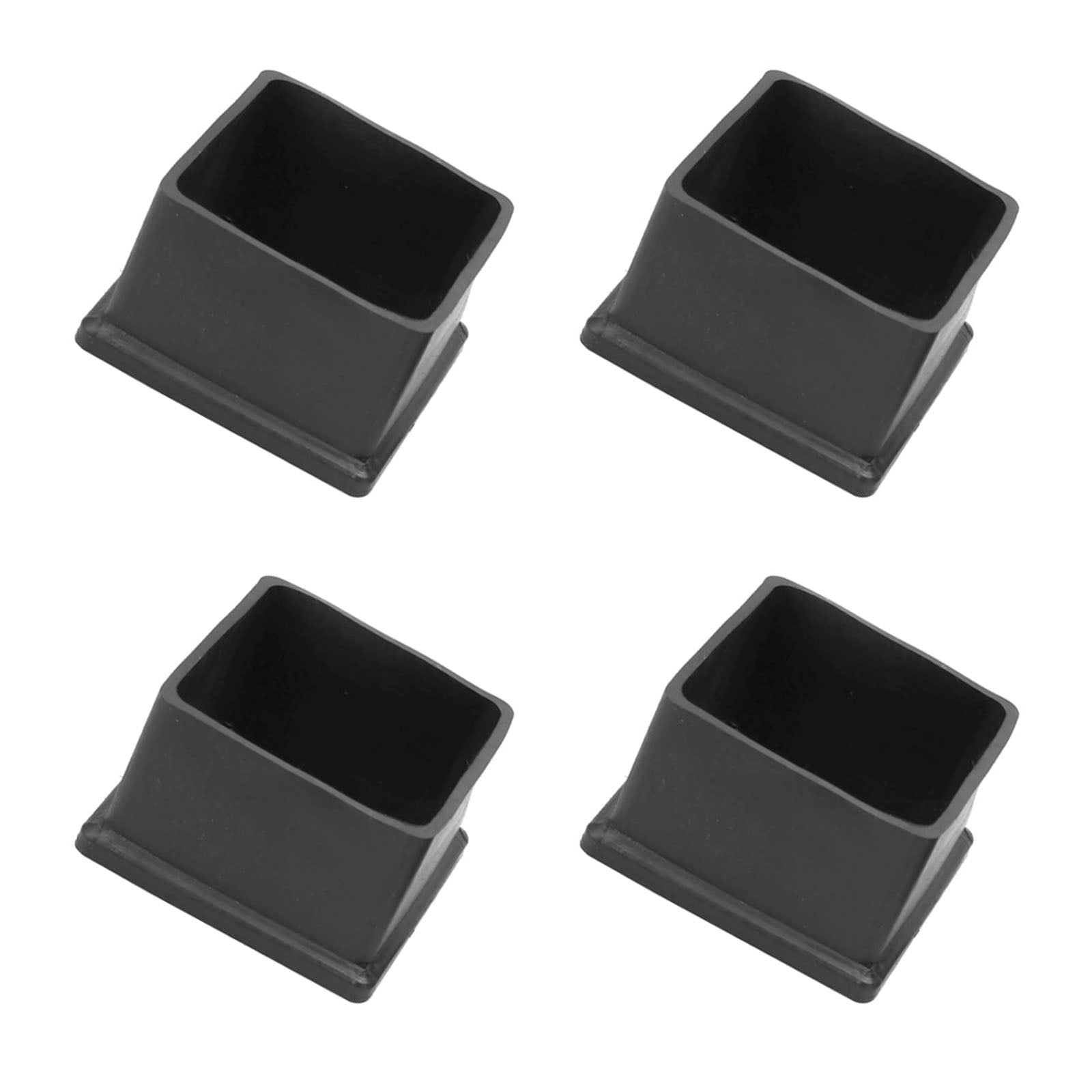Chair Leg End Cover(47x47mm)4Pcs,Square PVC Furniture Feet Caps Floor ...