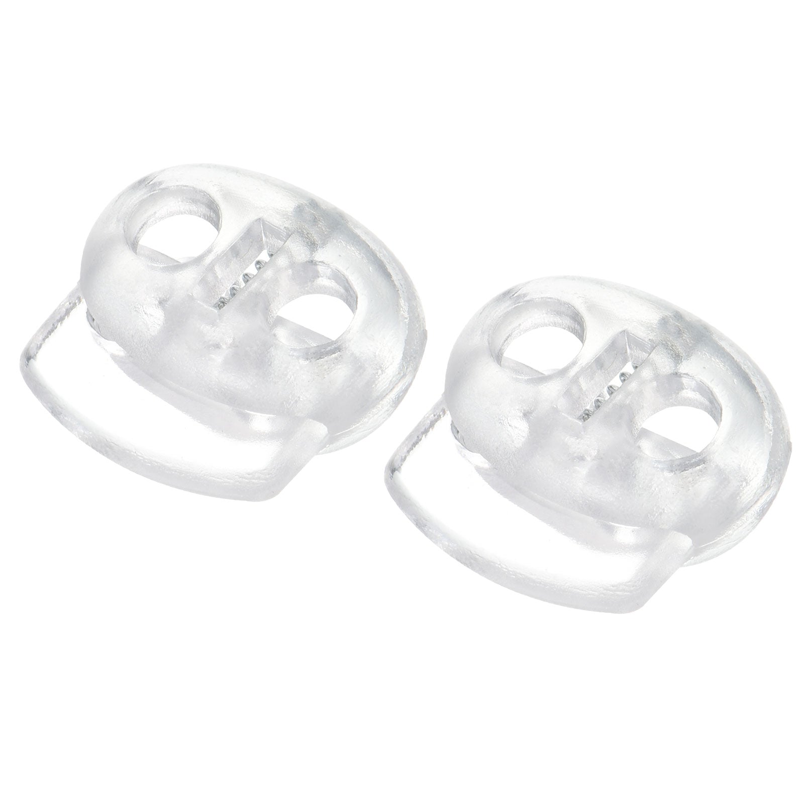 Plastic Spring Cord Locks (0.18")30pcs, Double Hole Spring Slider ...