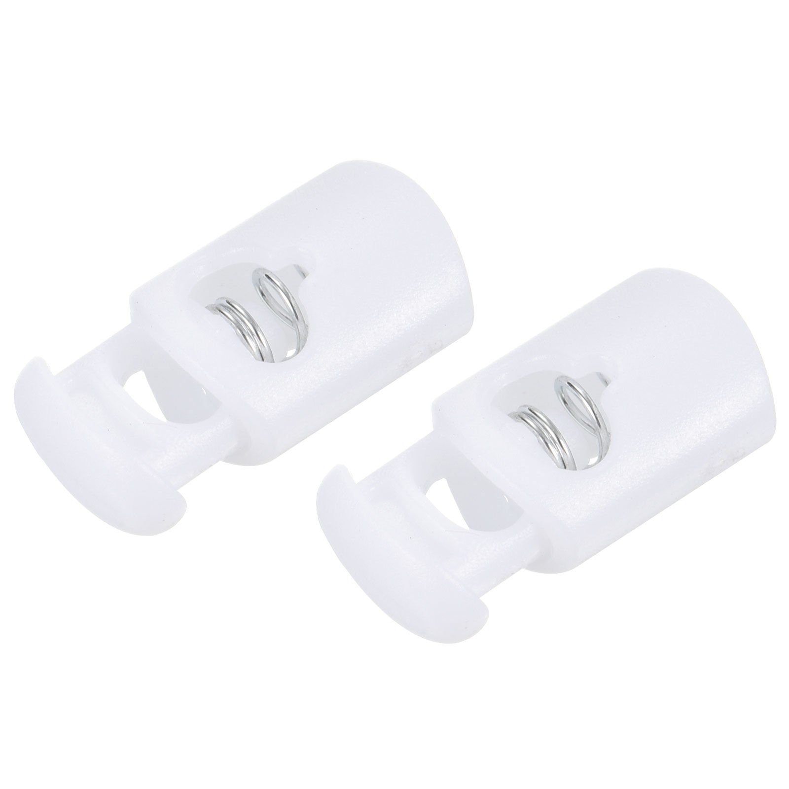 Plastic Cord Locks End Spring Stop Toggle Stoppers(0.2") 40pcs | Harfington