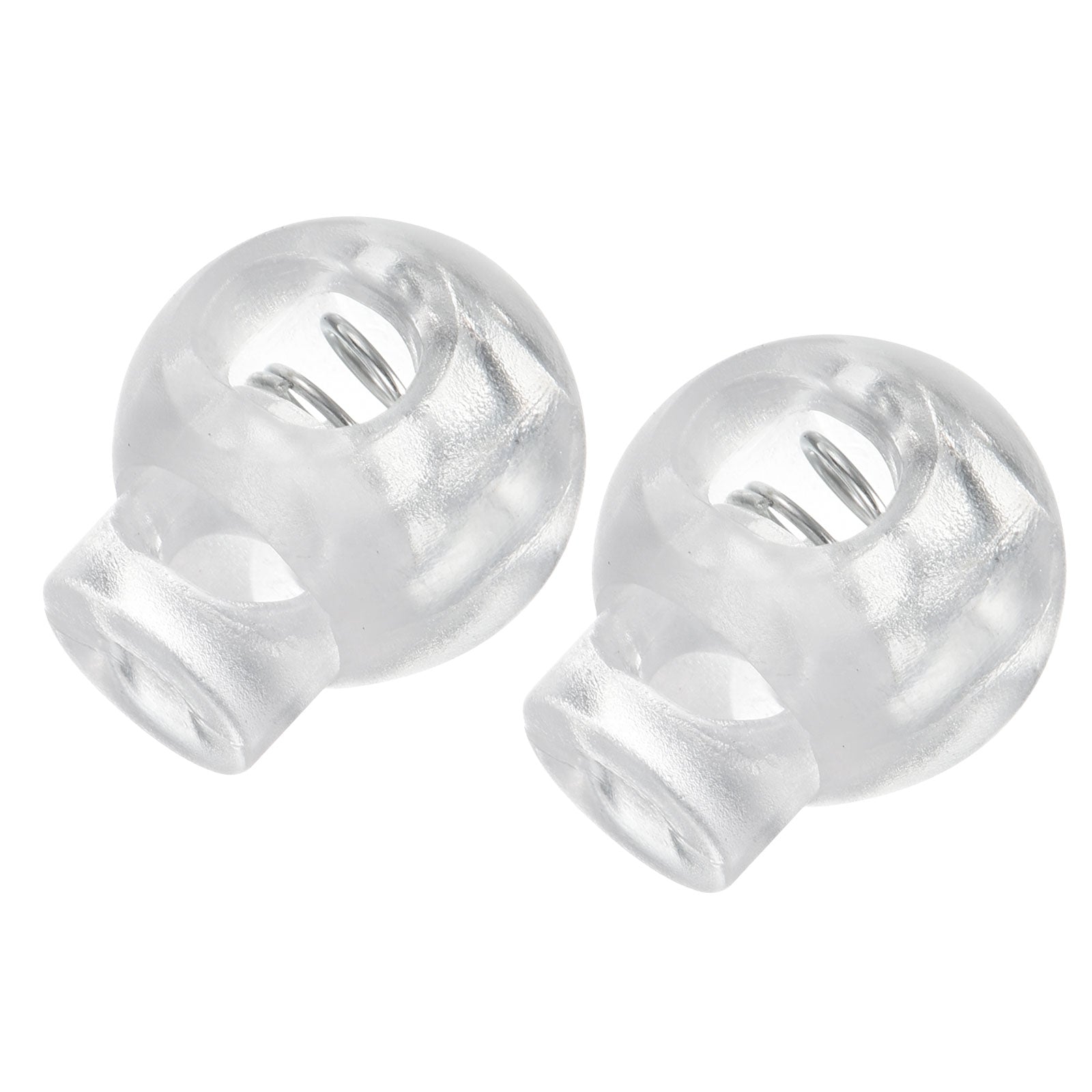 Plastic Cord Locks (0.26" x 0.2")25pcs, Single Hole Spring Slider ...