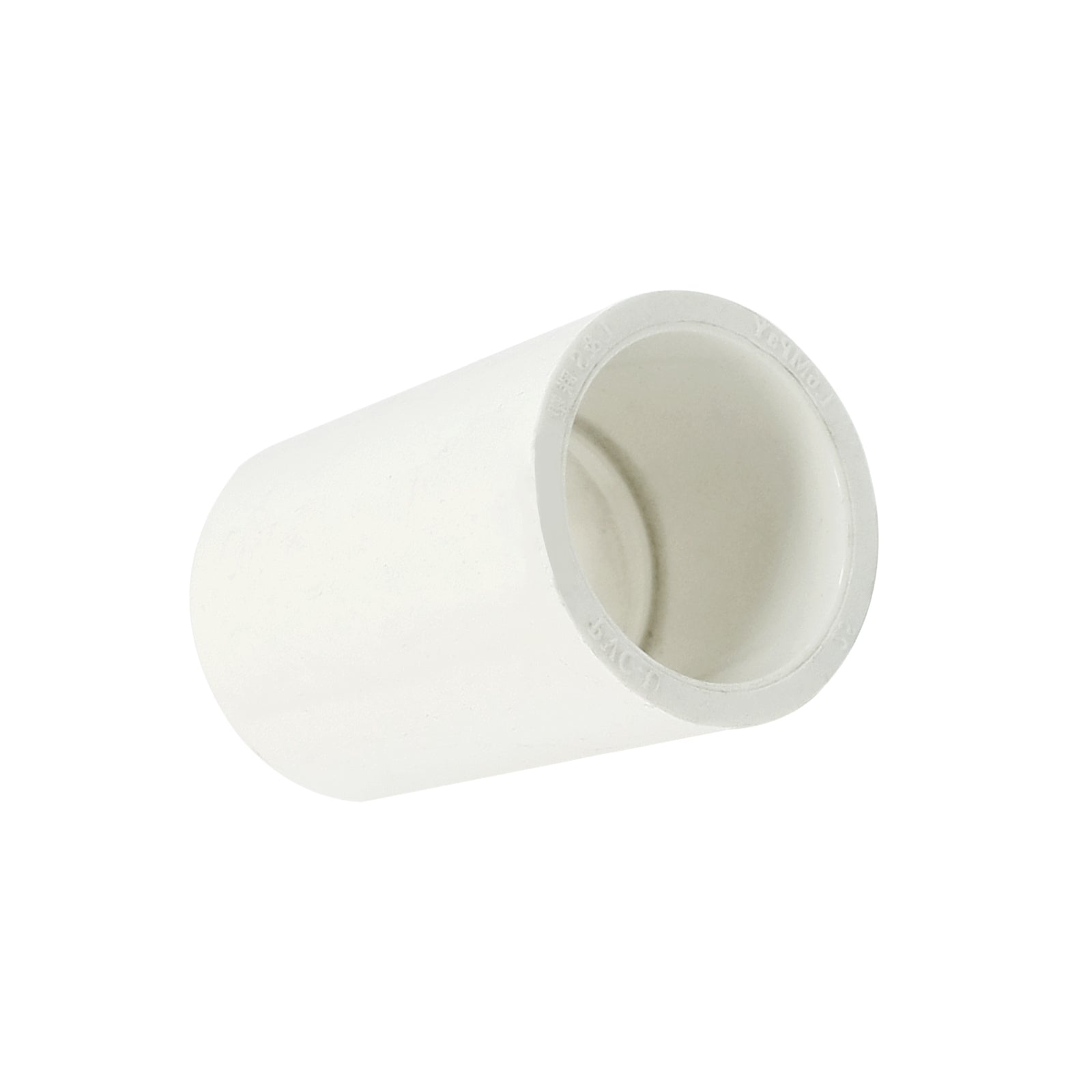 PVC Pipe Fitting 3/4 Inches PVC Pipe Coupling Adapter for DIY White ...