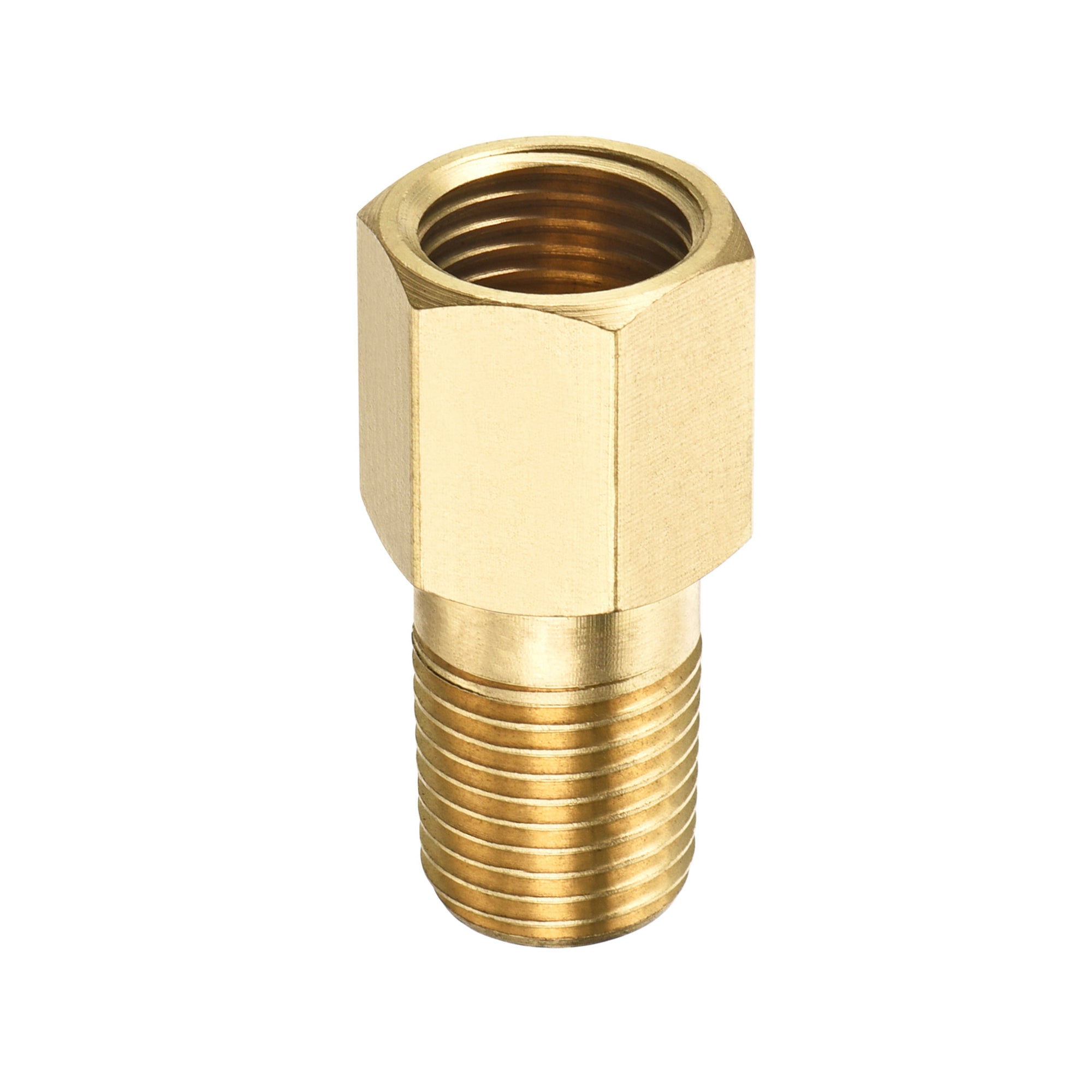 Extension Connector Pipe Fitting Brass Hex Coupling, Converter Adapter ...