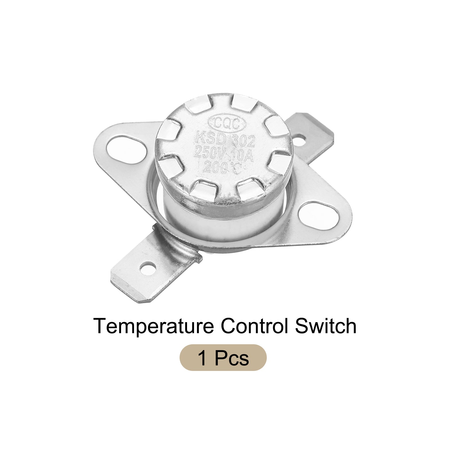 KSD302 Thermostat 200C NC Temperature Thermal Control Switch Normally ...