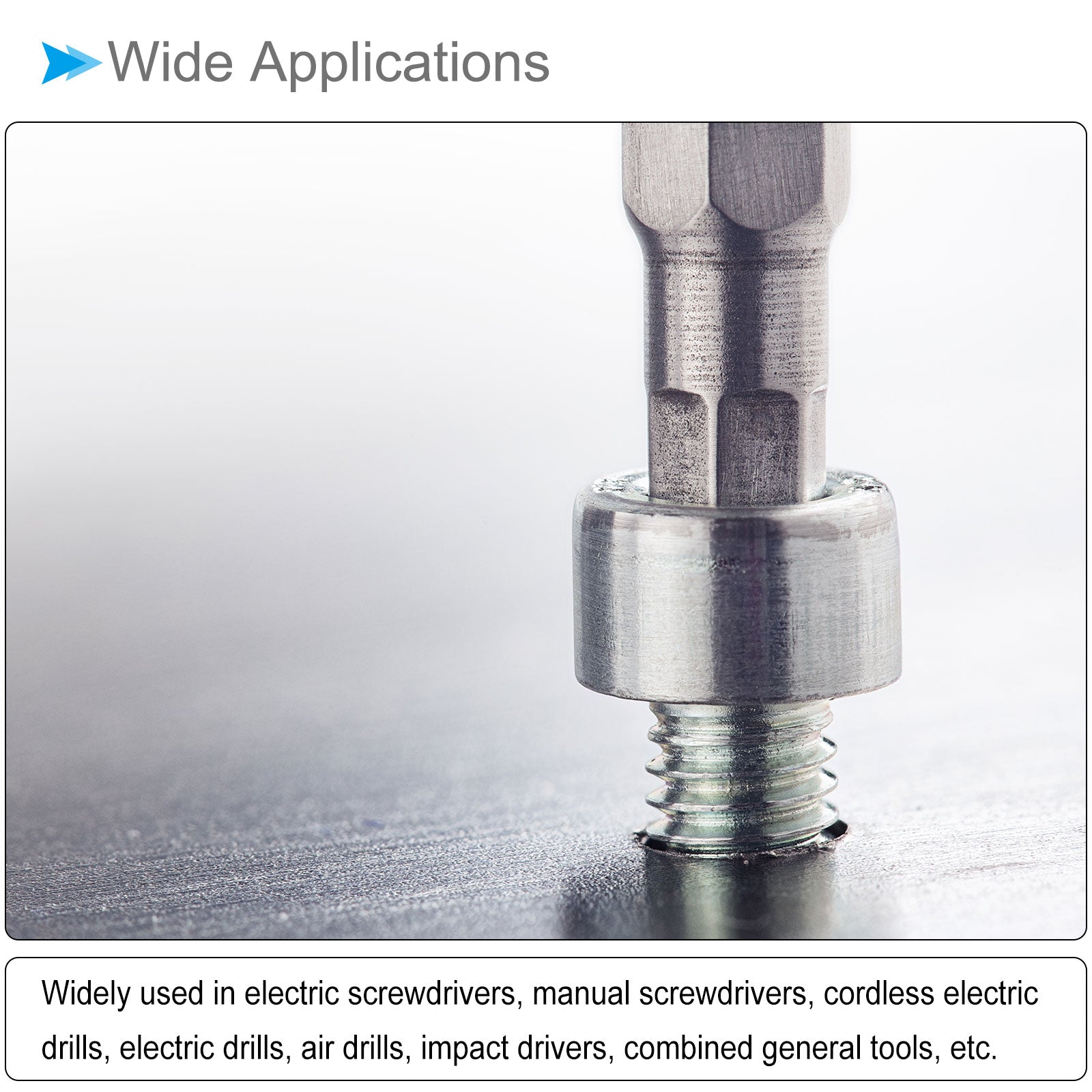 10Pcs T7 Torx Head Screwdriver Bit 2" 1/4" Hex Shank Magnetic Drill ...